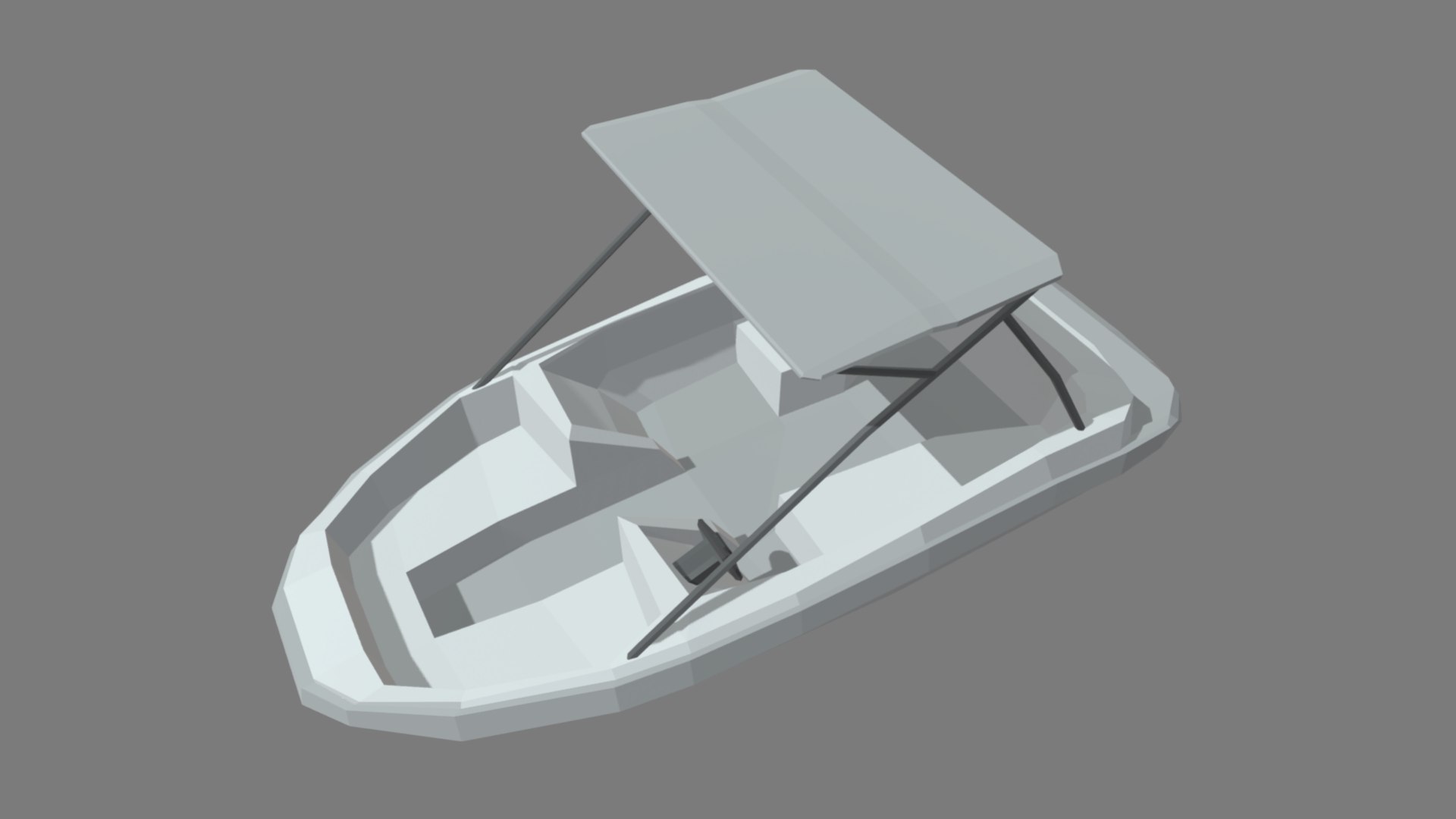 Low Poly Boat 01 Model - TurboSquid 2122798