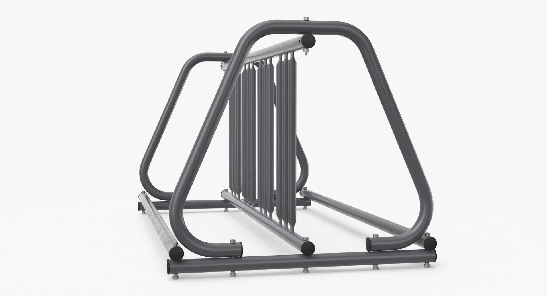 3D Bike Rack 04 Model - TurboSquid 1895195
