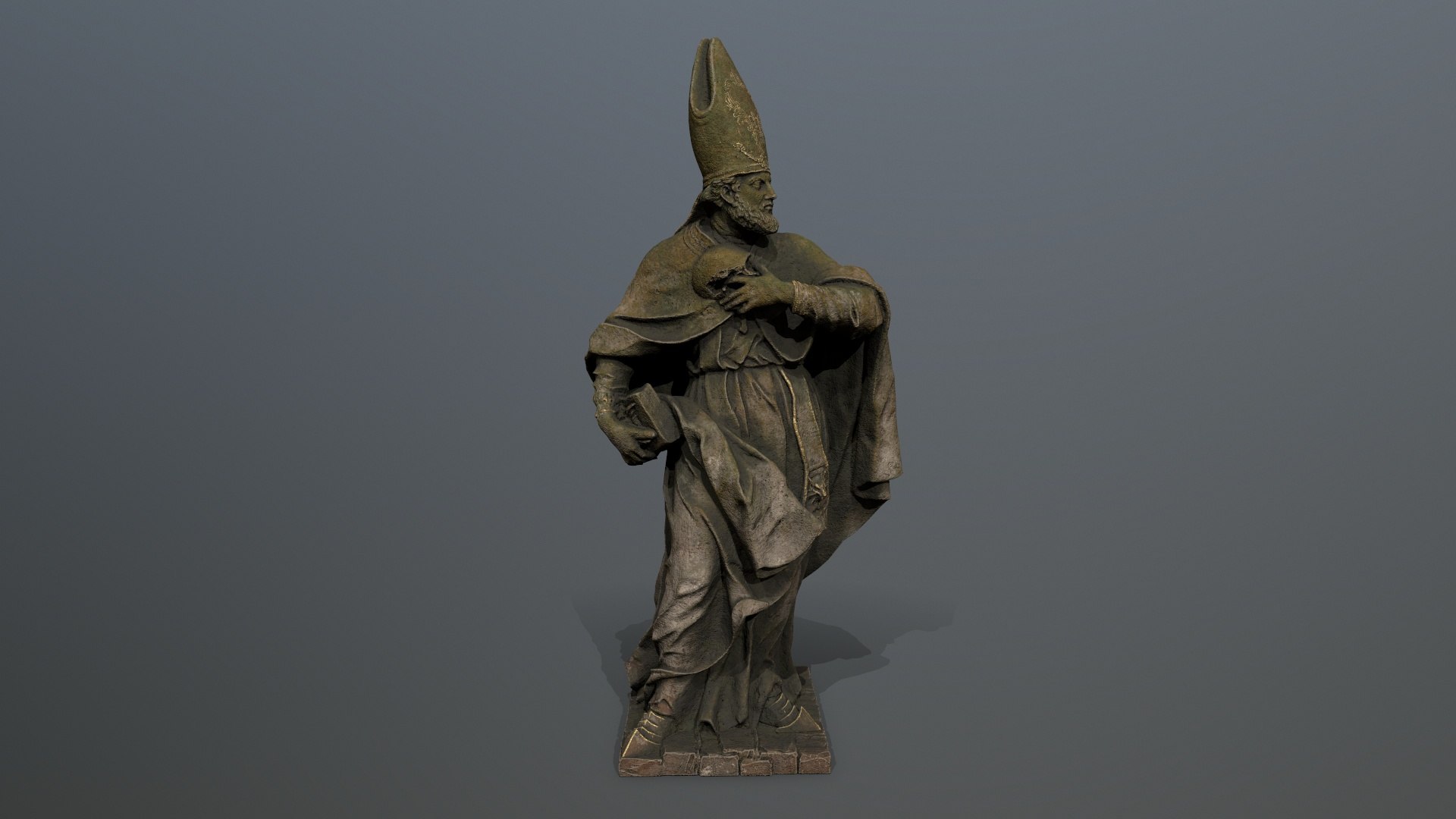 3D Man Statue Model - TurboSquid 2366842