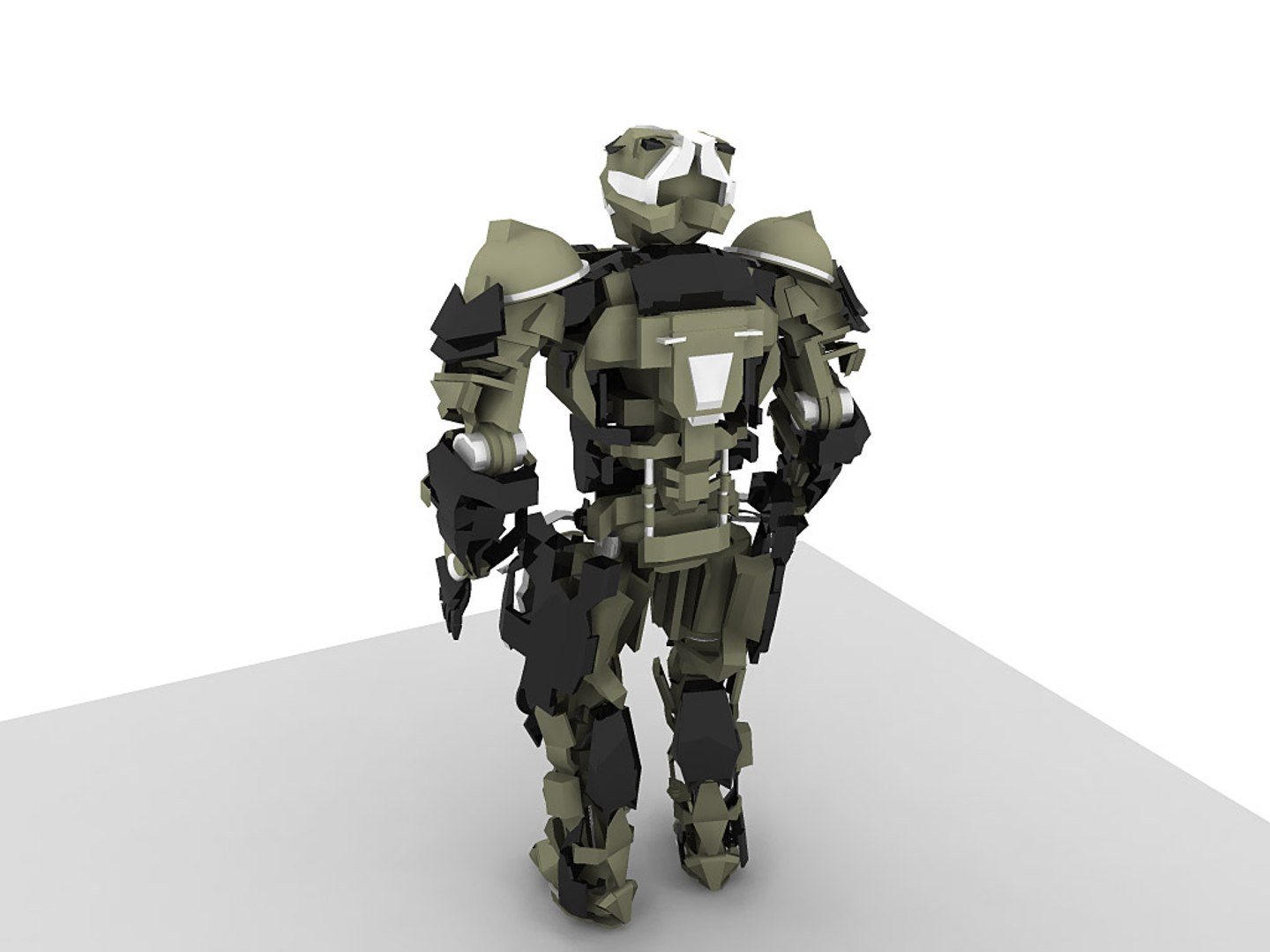 Robot Skeleton 3d Model