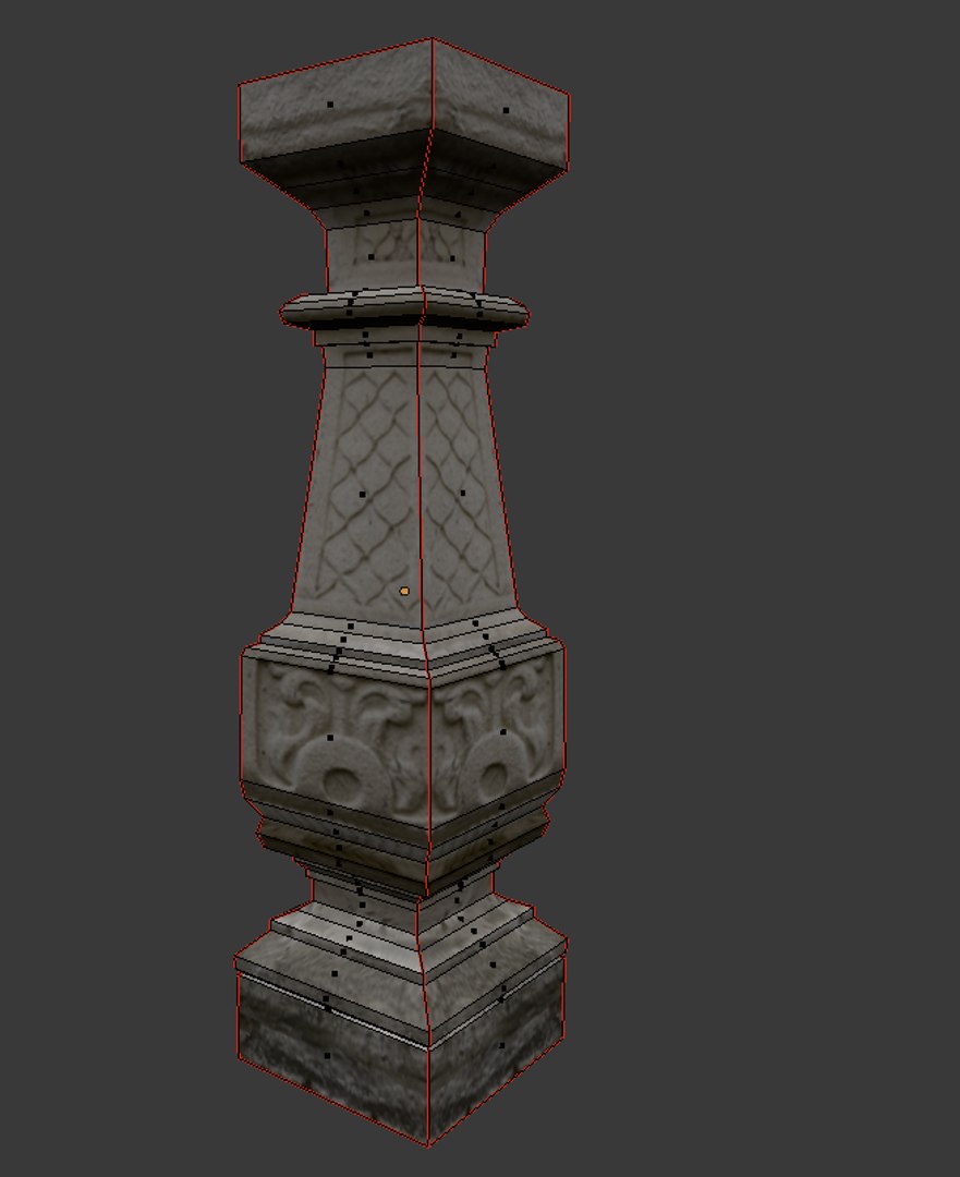 Free Column Old 3D Model - TurboSquid 1392788