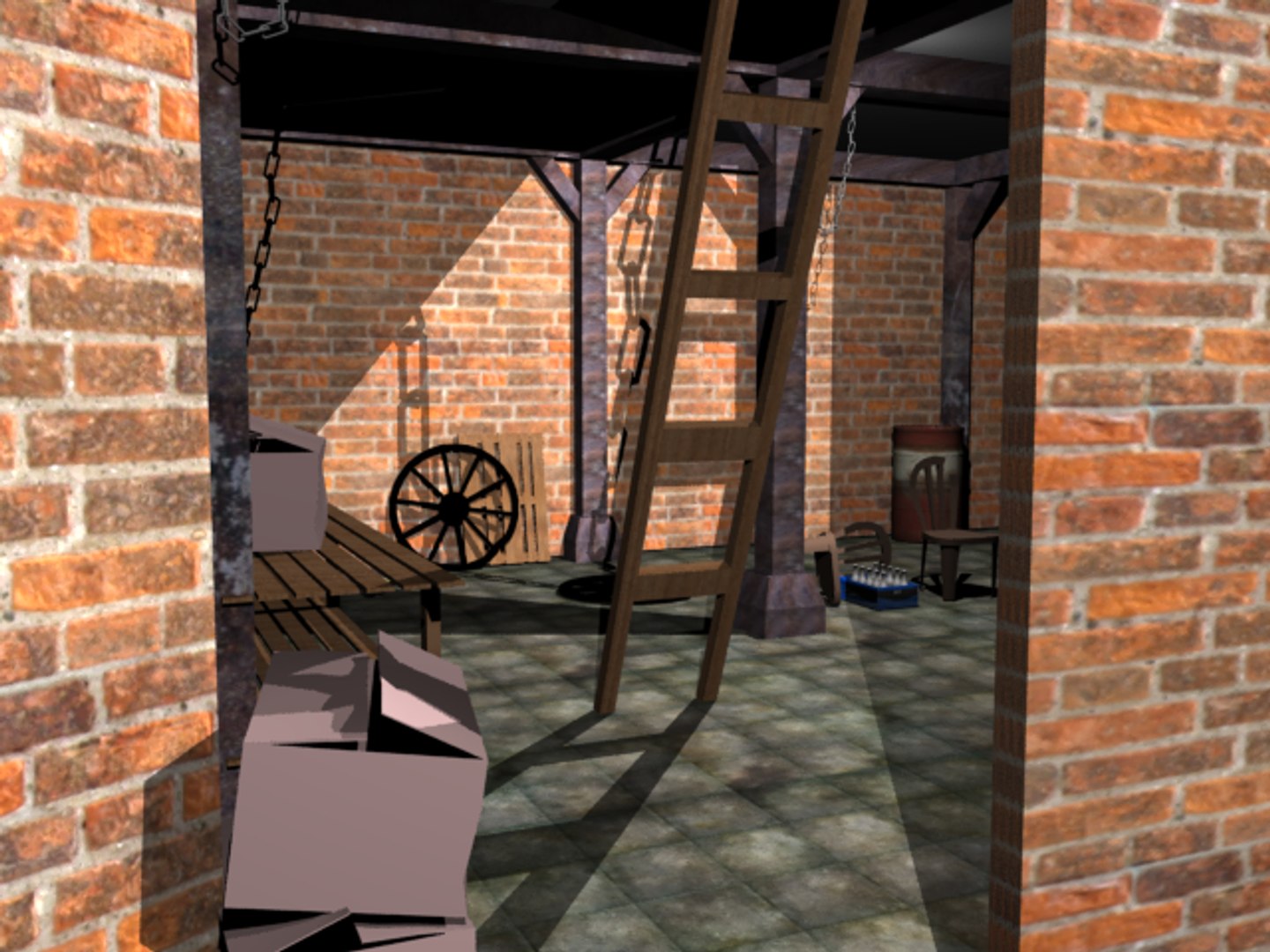 Props Environment 3D Model - TurboSquid 1190519