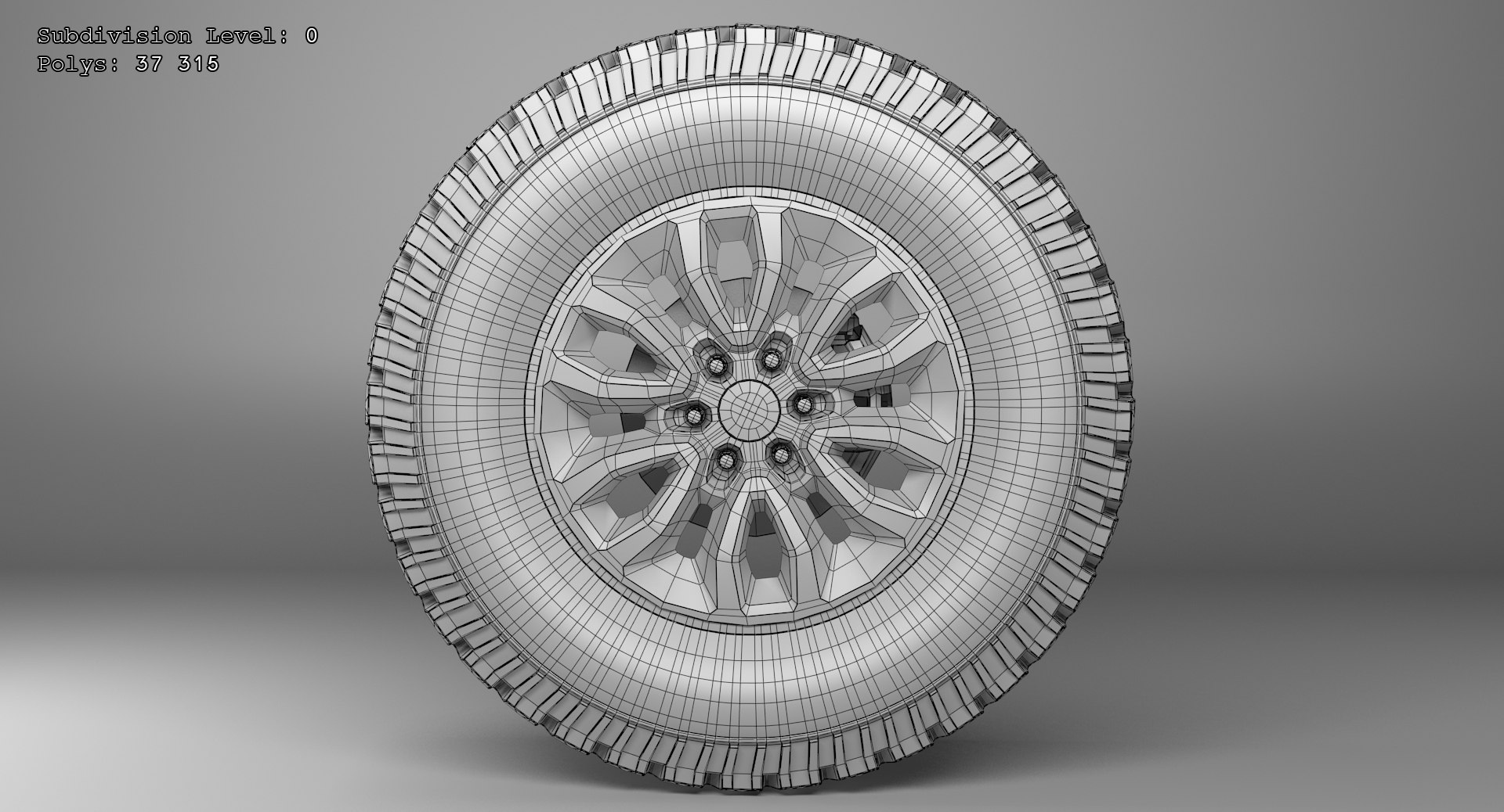 Raptor Svt F-150 Wheel 3d Max