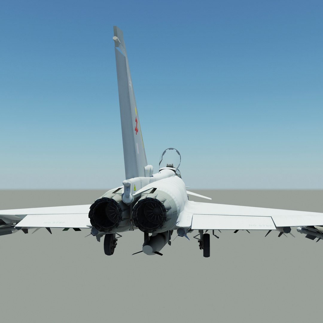 3D Euro Fighter Typhoon - TurboSquid 1492468
