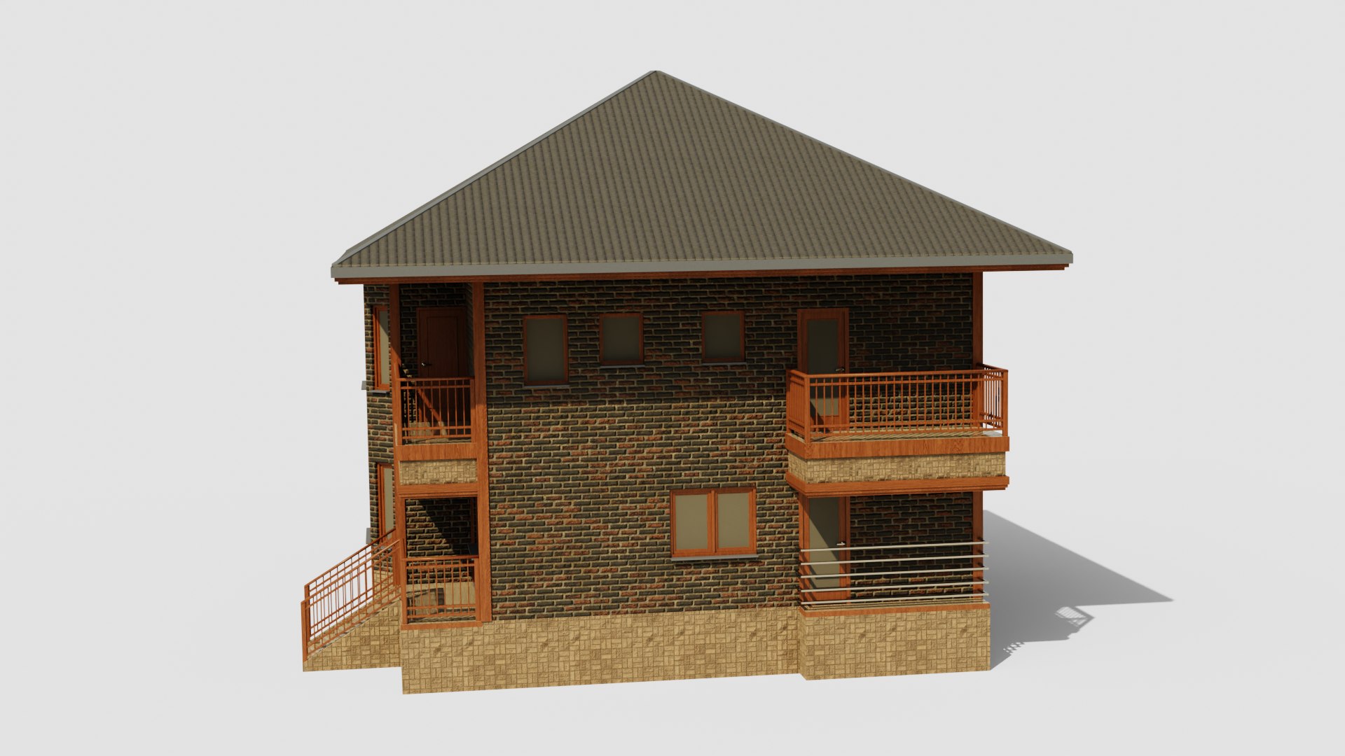 House 1 3D Model - TurboSquid 2178333