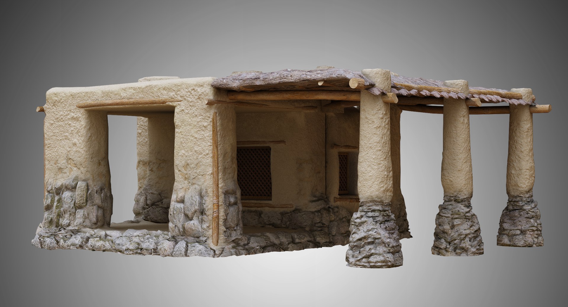 Old Arabic Islamic House Model - TurboSquid 1418950