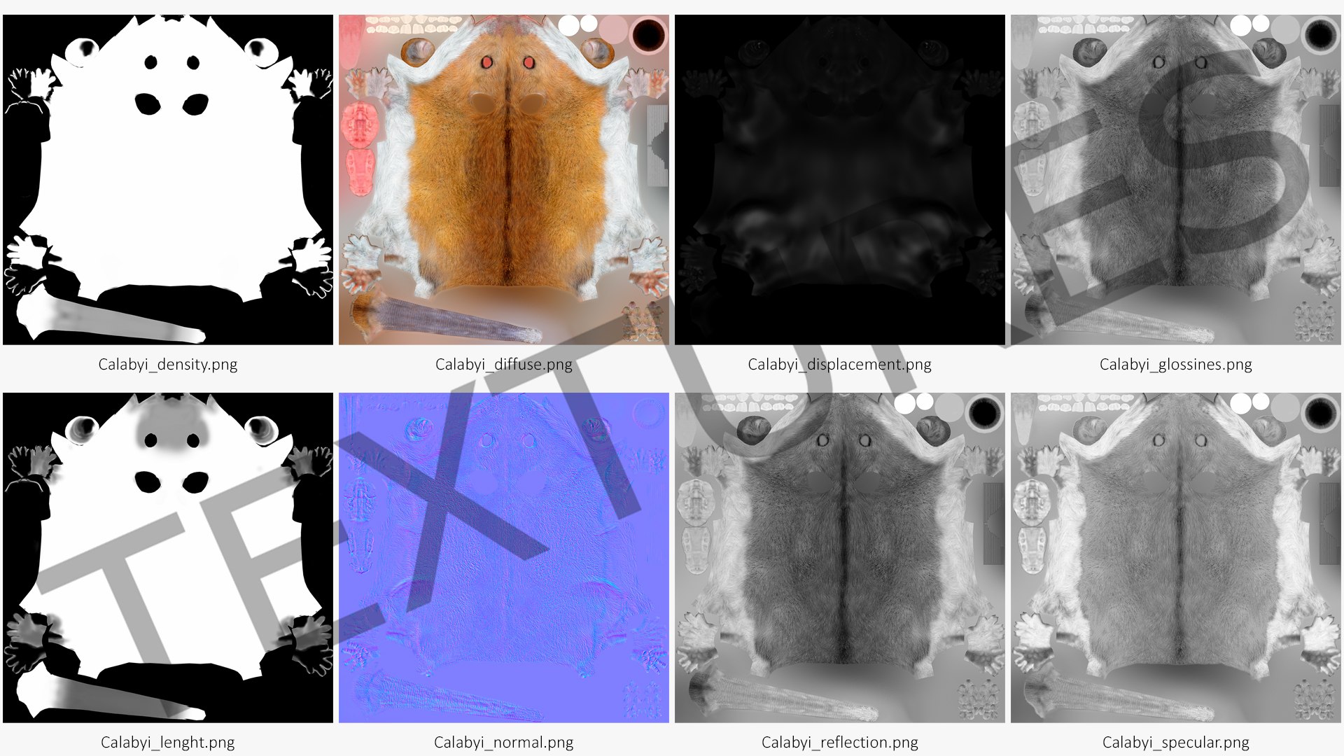 Kakadu Pebble-mound Mouse Base Pose Fur 3D - TurboSquid 2199208