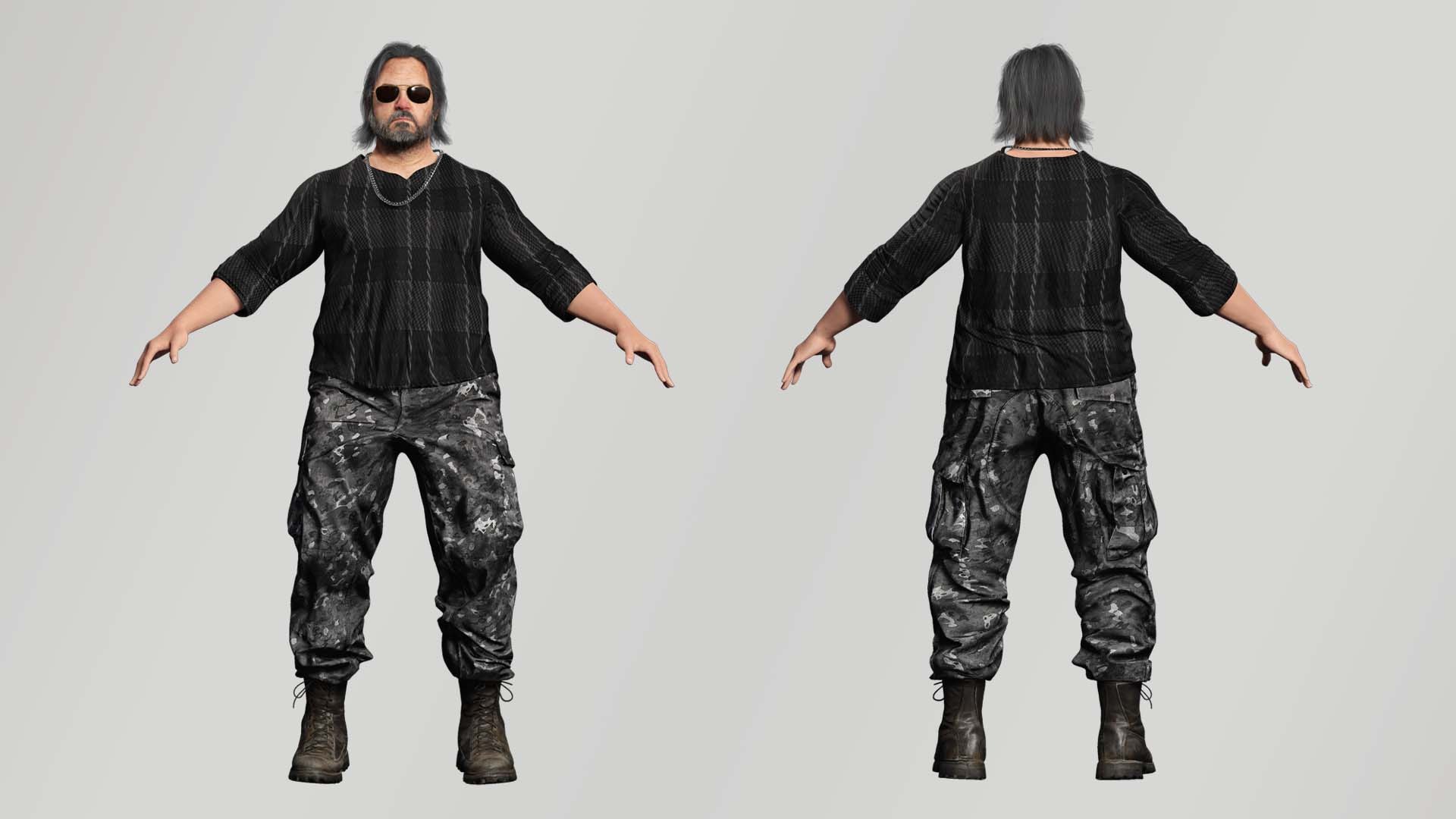 Realistic Mercenary 3D Model 3D Model - TurboSquid 2341299
