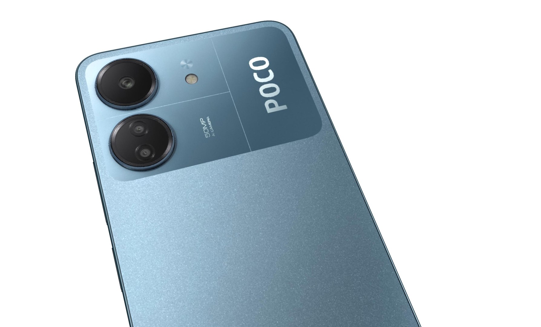 3D Model Xiaomi Poco C65 Blue - TurboSquid 2152077