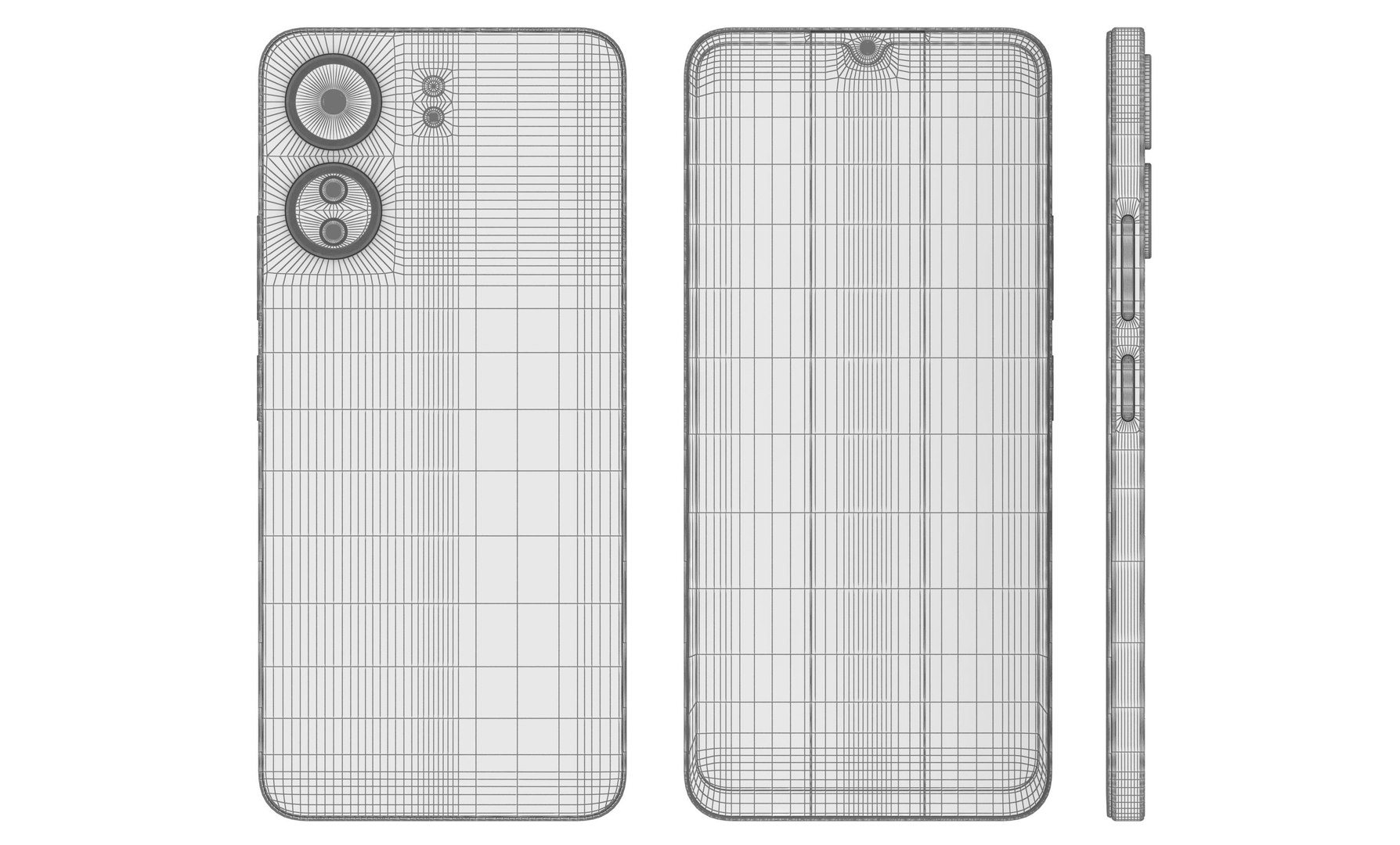 3D Model Xiaomi Poco C65 Blue - TurboSquid 2152077