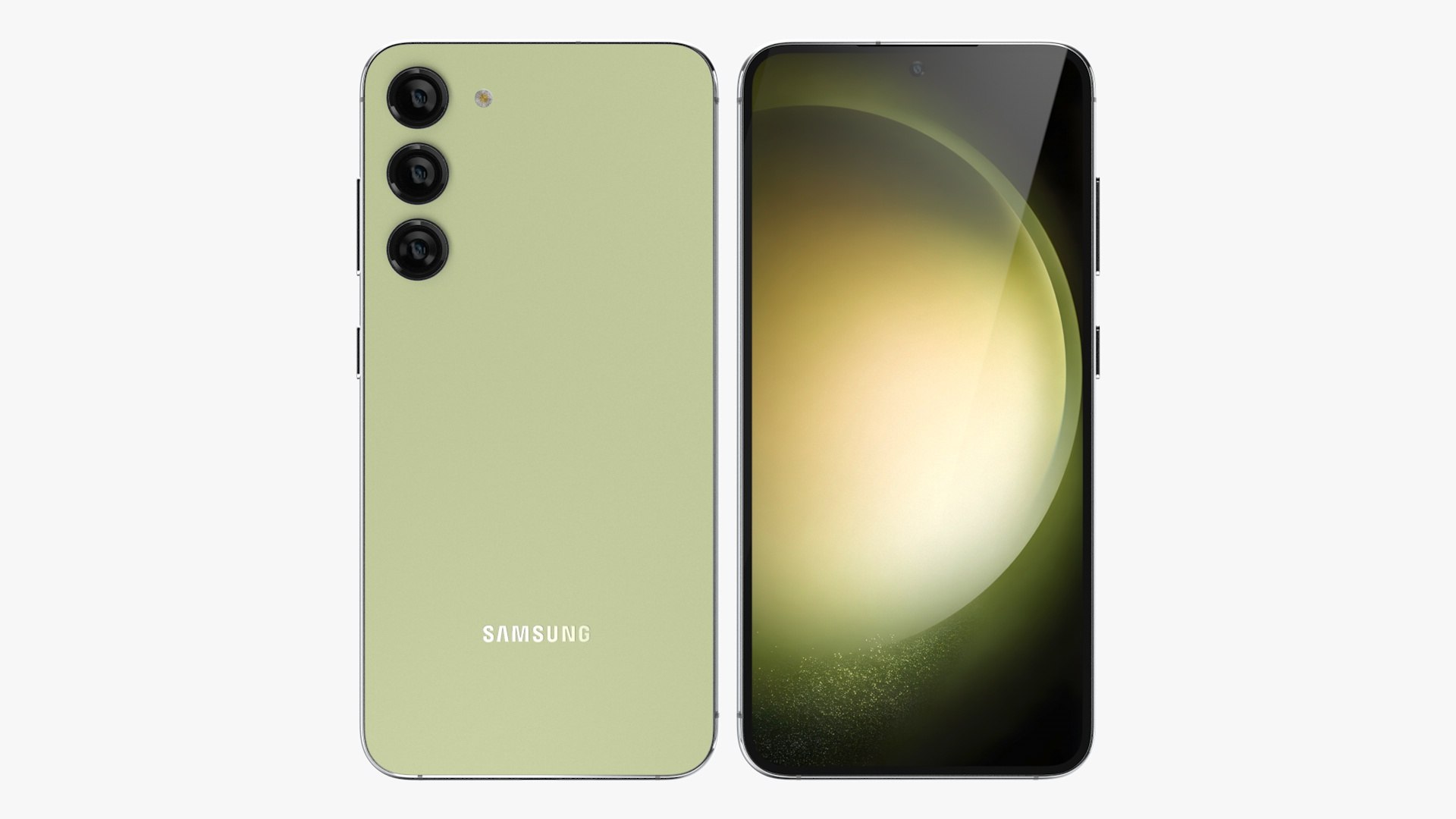 3D Samsung Galaxy S23 Plus Lime model - TurboSquid 2027556