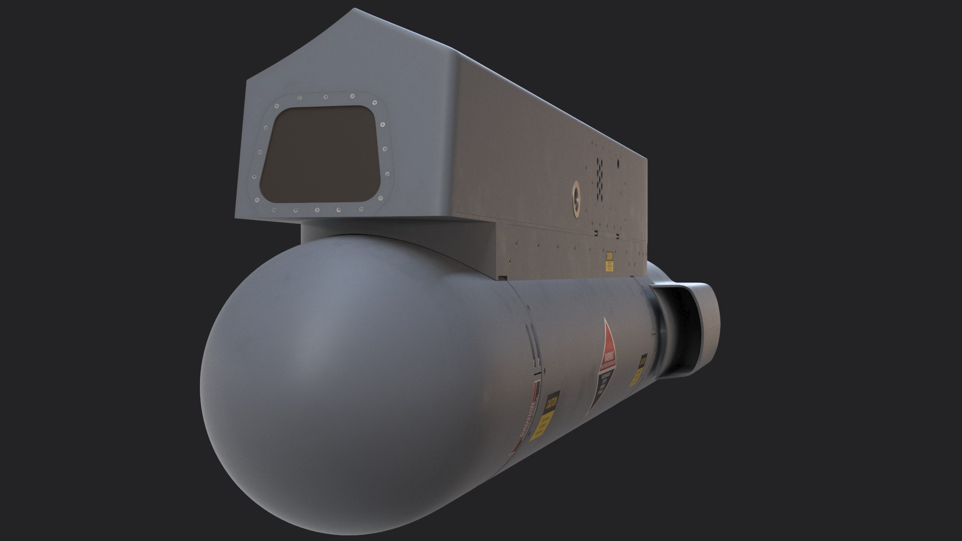 ANAAQ-13 LANTIRN Pod 3D - TurboSquid 1751394