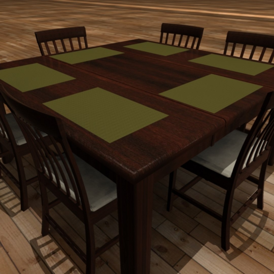 dining room table 3d model