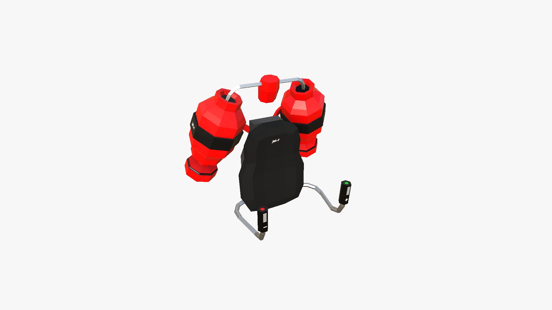 Jetpack Low Poly F02 - SciFi Character Design 3D - TurboSquid 2255467