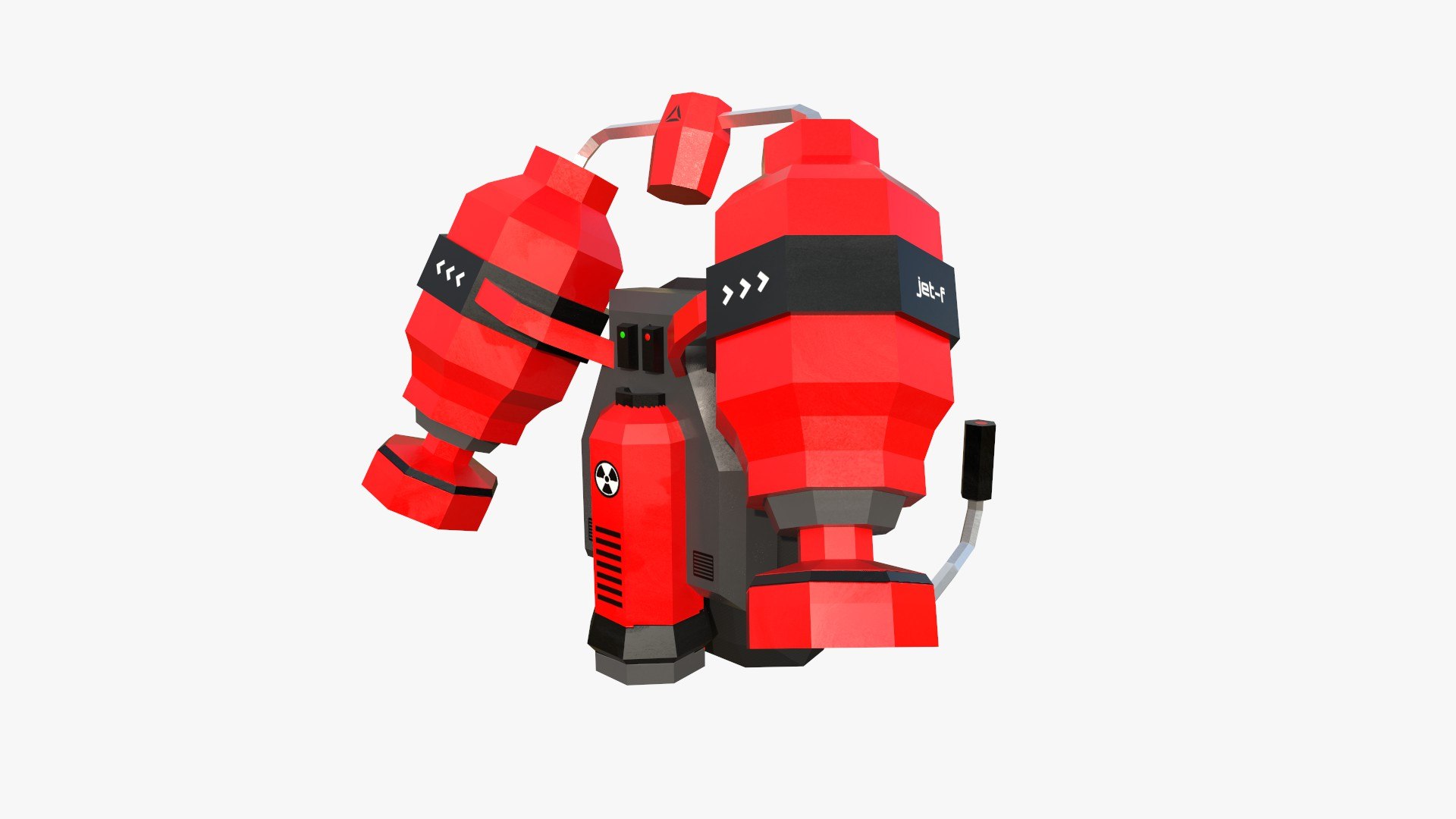 Jetpack Low Poly F02 - SciFi Character Design 3D - TurboSquid 2255467