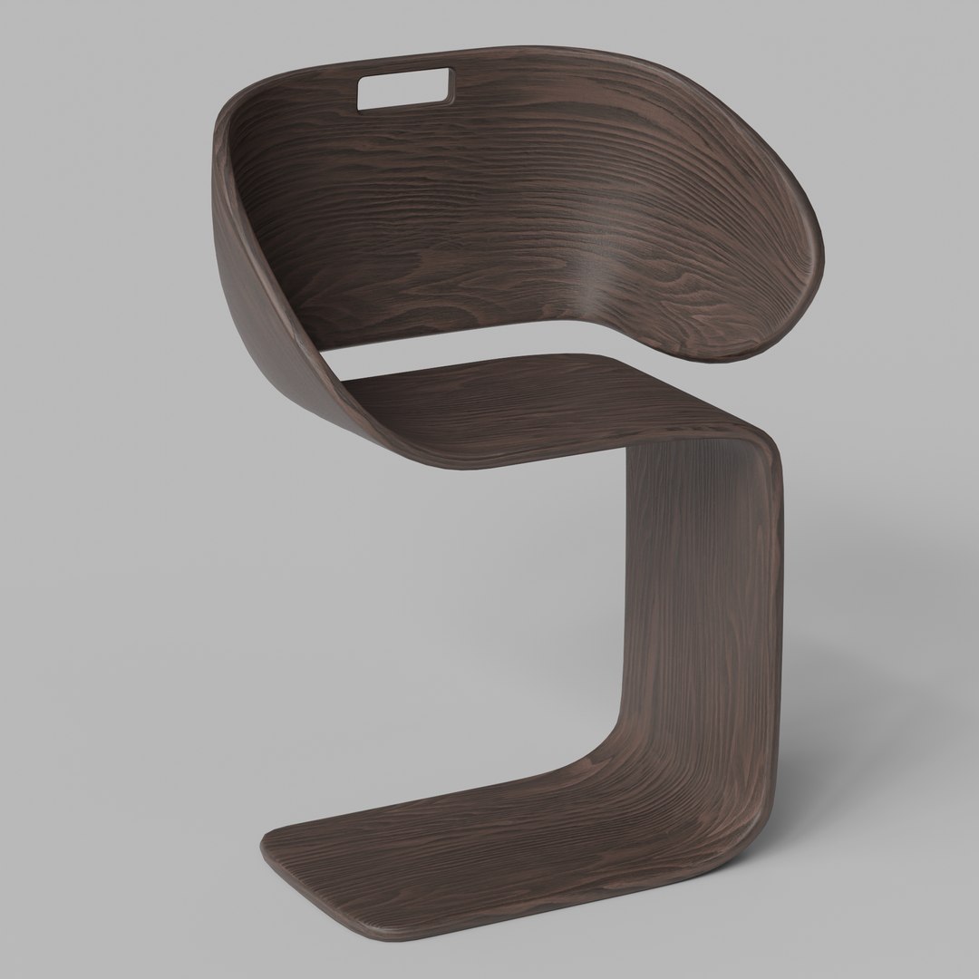 Free Lamed Chair Rodolphe Pauloin 3D Model - TurboSquid 2218195