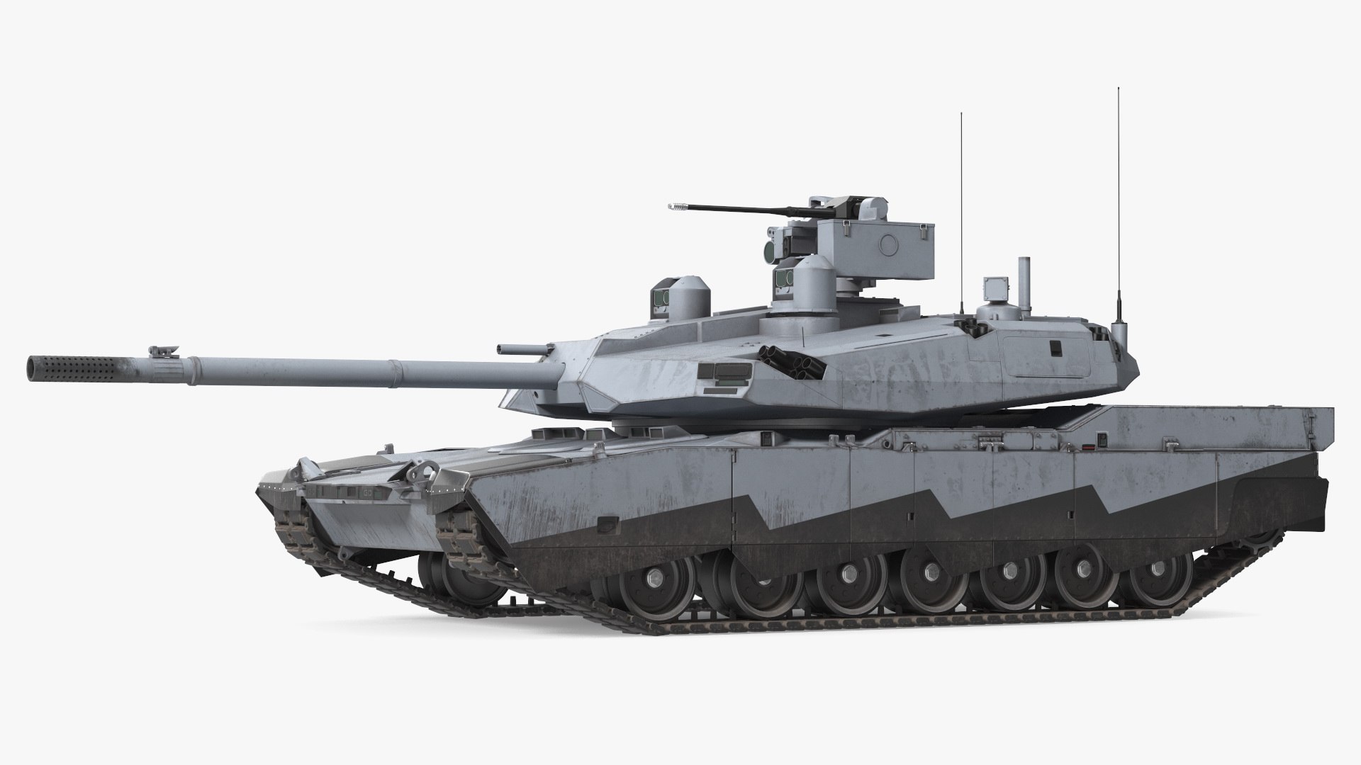 Old Grey Tank Abrams X Rigged For Cinema 4D 3D Model - TurboSquid 2240727
