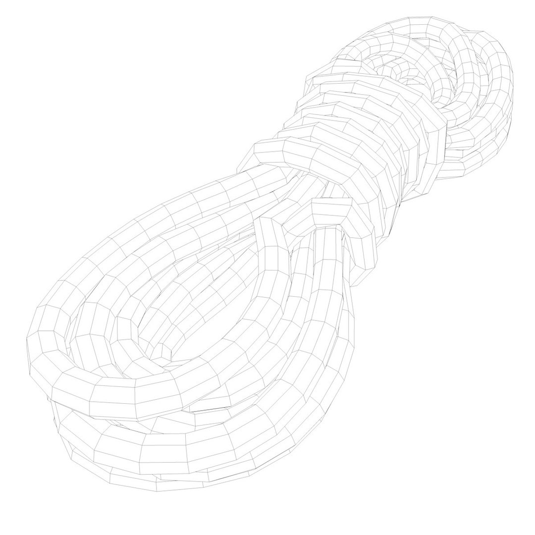 Climbing Rope 3d Model