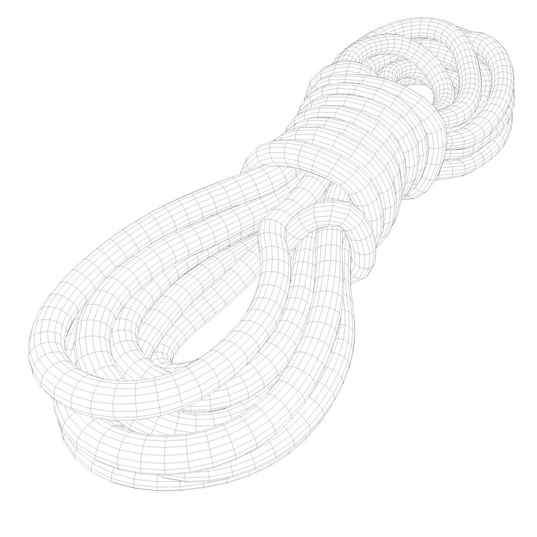 Climbing Rope 3d Model