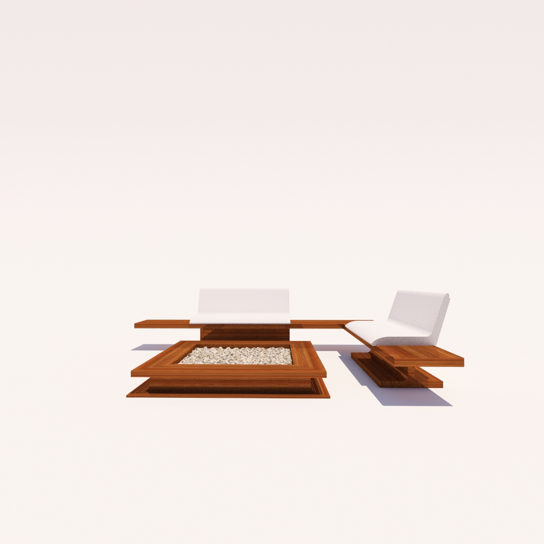 Corner Setting Outdoor 3D Model - TurboSquid 1282361