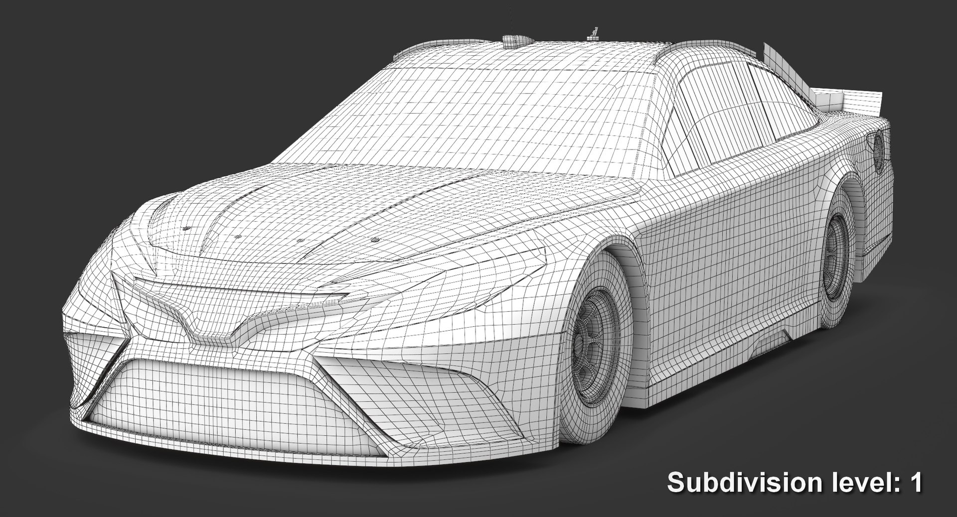 Nascar Race Car Joe 3D Model - TurboSquid 1328313