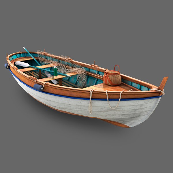 Fischerboot 3D-Modell - TurboSquid 1228882