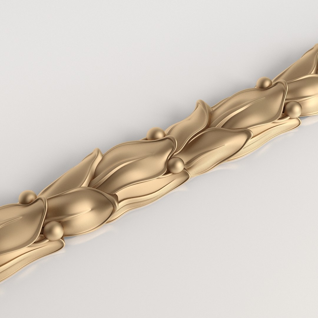 Carved Border 3d Max