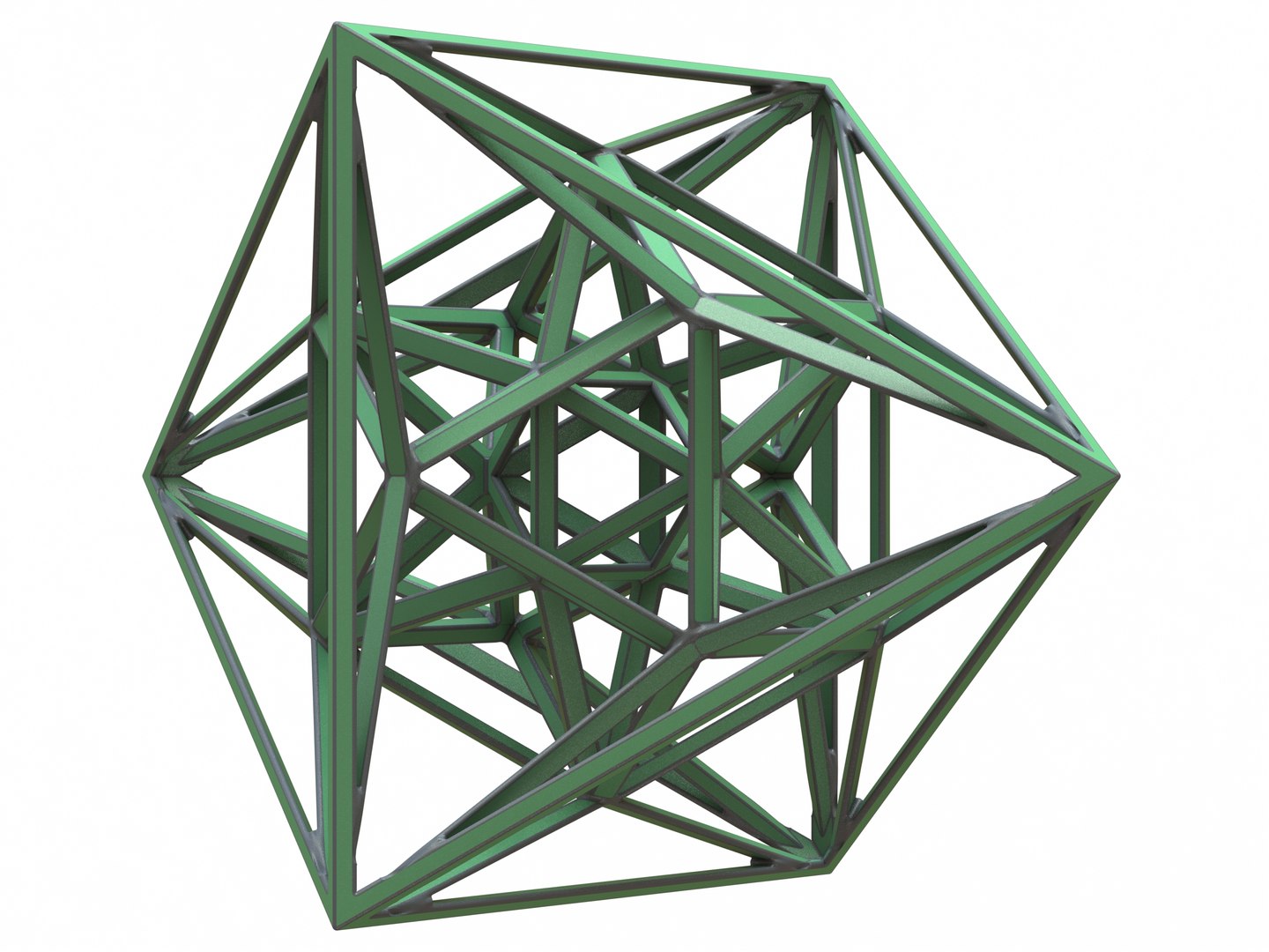 3D Wireframe Shape Geometric 24-Cell Model - TurboSquid 2185270