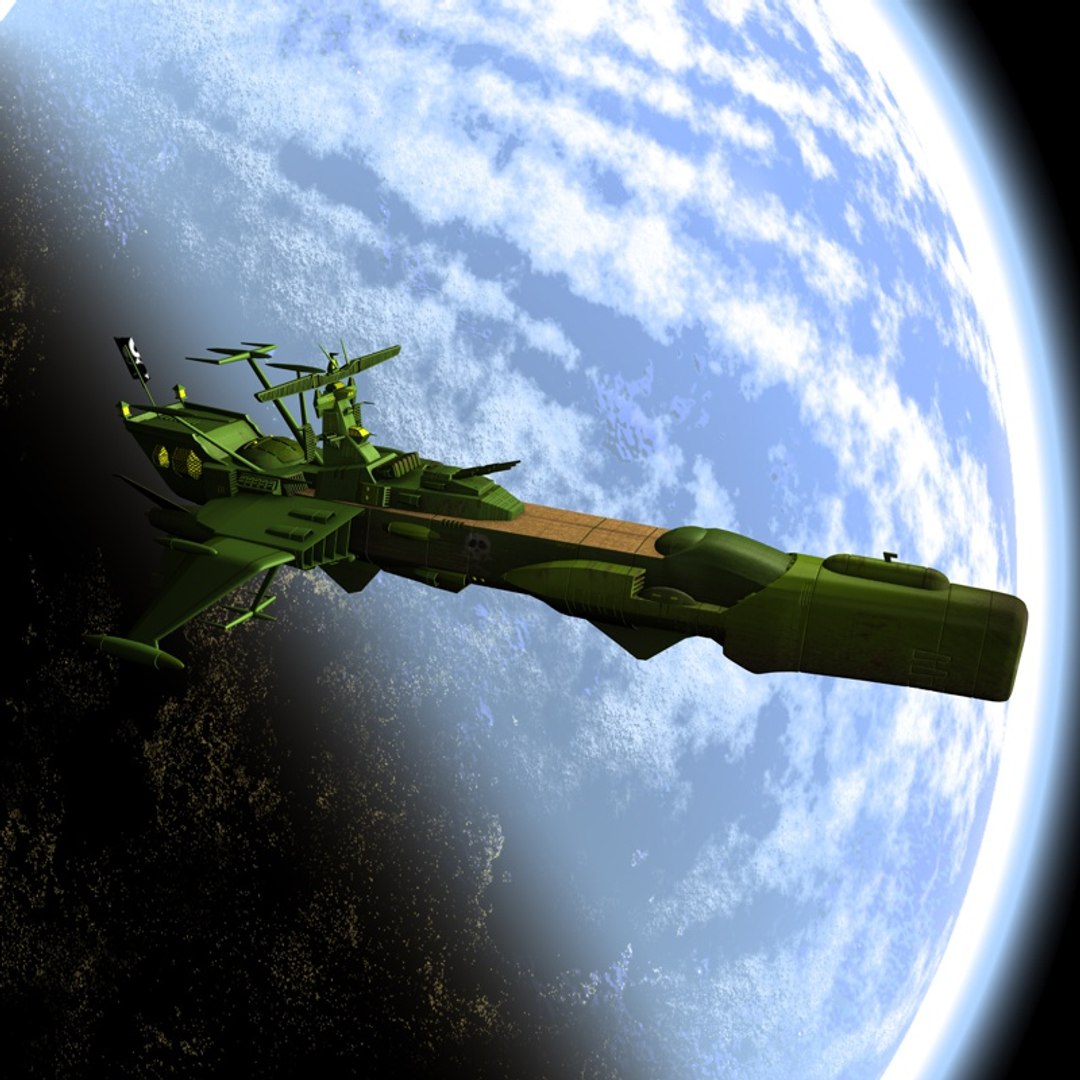 3dsmax Arcadia Spaceship Space