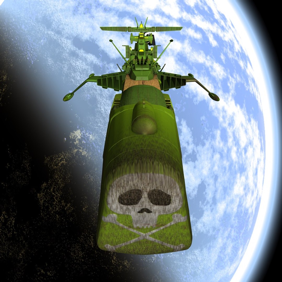 3dsmax Arcadia Spaceship Space