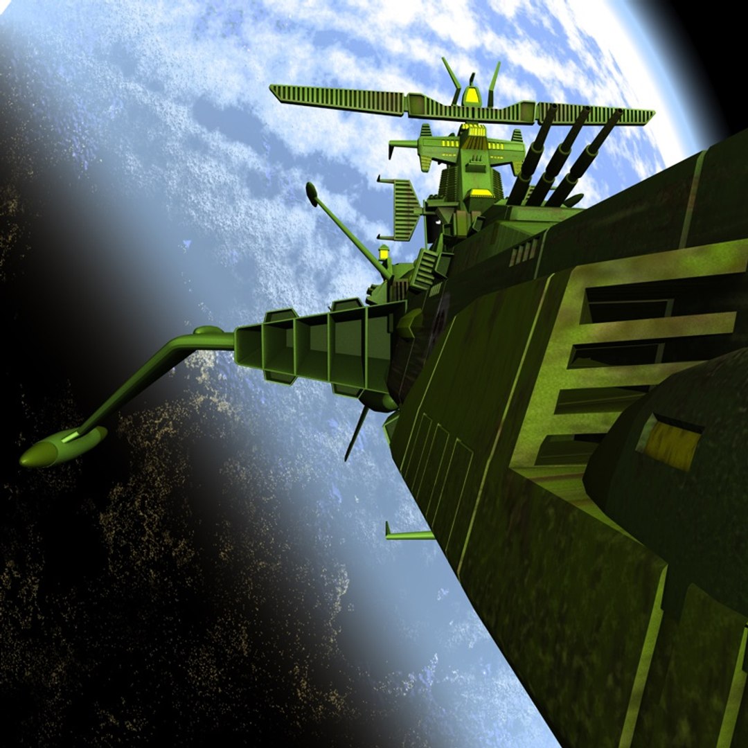 3dsmax Arcadia Spaceship Space