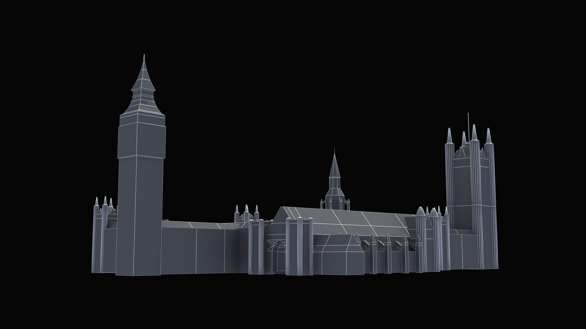 Houses Of Parliament 3D - TurboSquid 1918520