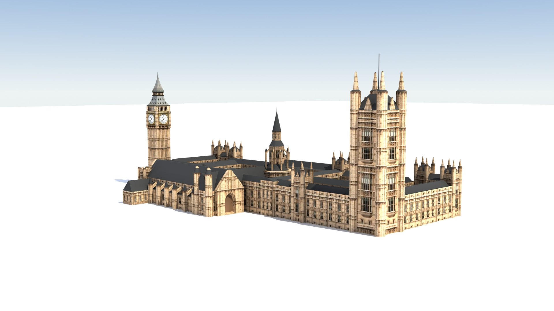 Houses Of Parliament 3D - TurboSquid 1918520