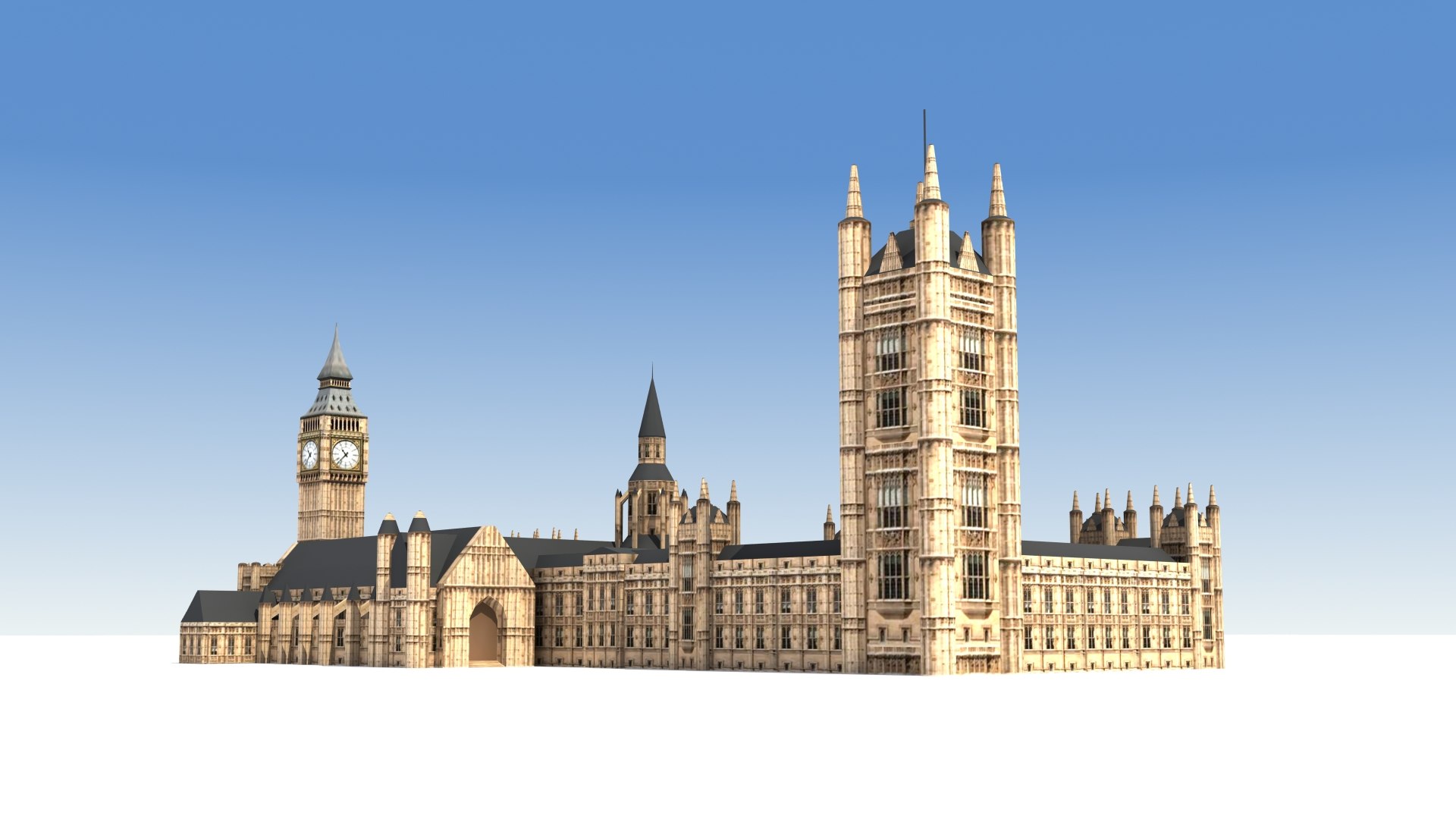 Houses Of Parliament 3D - TurboSquid 1918520