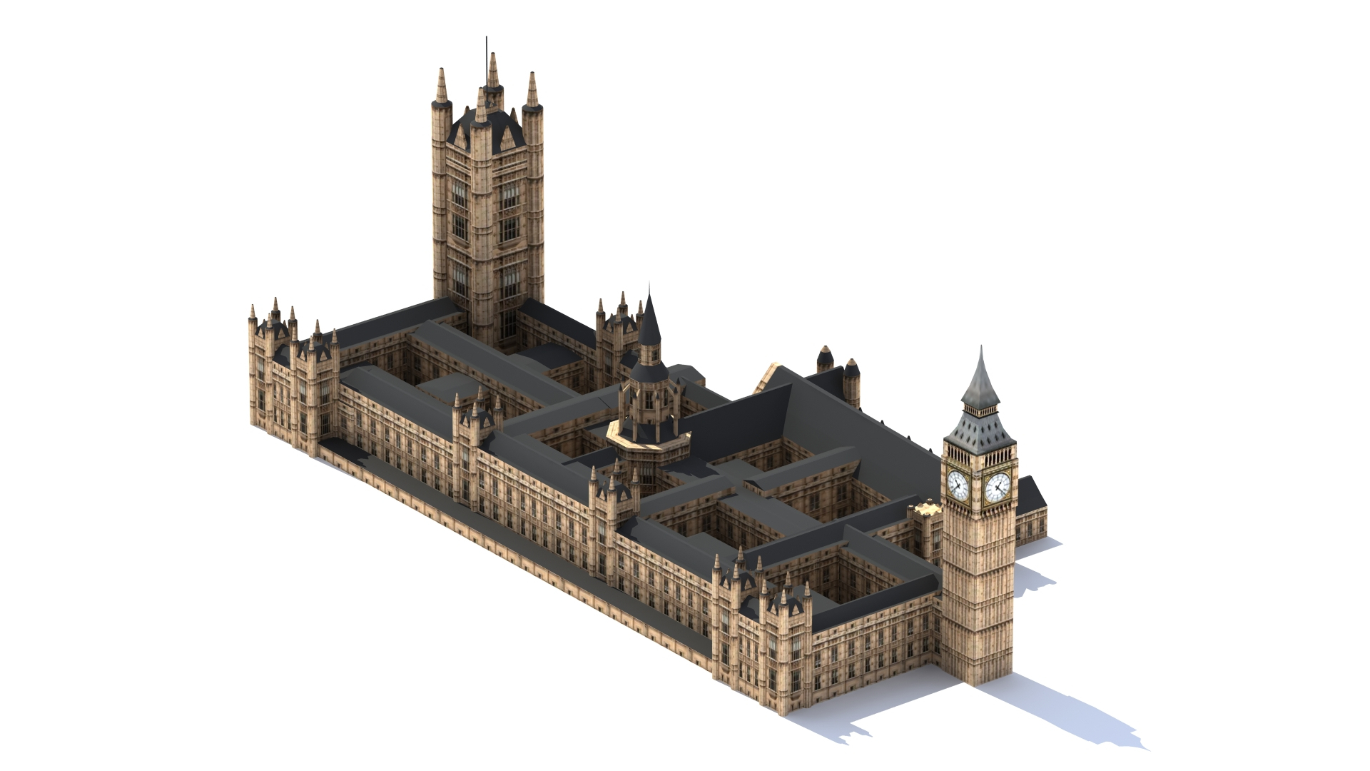 Houses Of Parliament 3D - TurboSquid 1918520