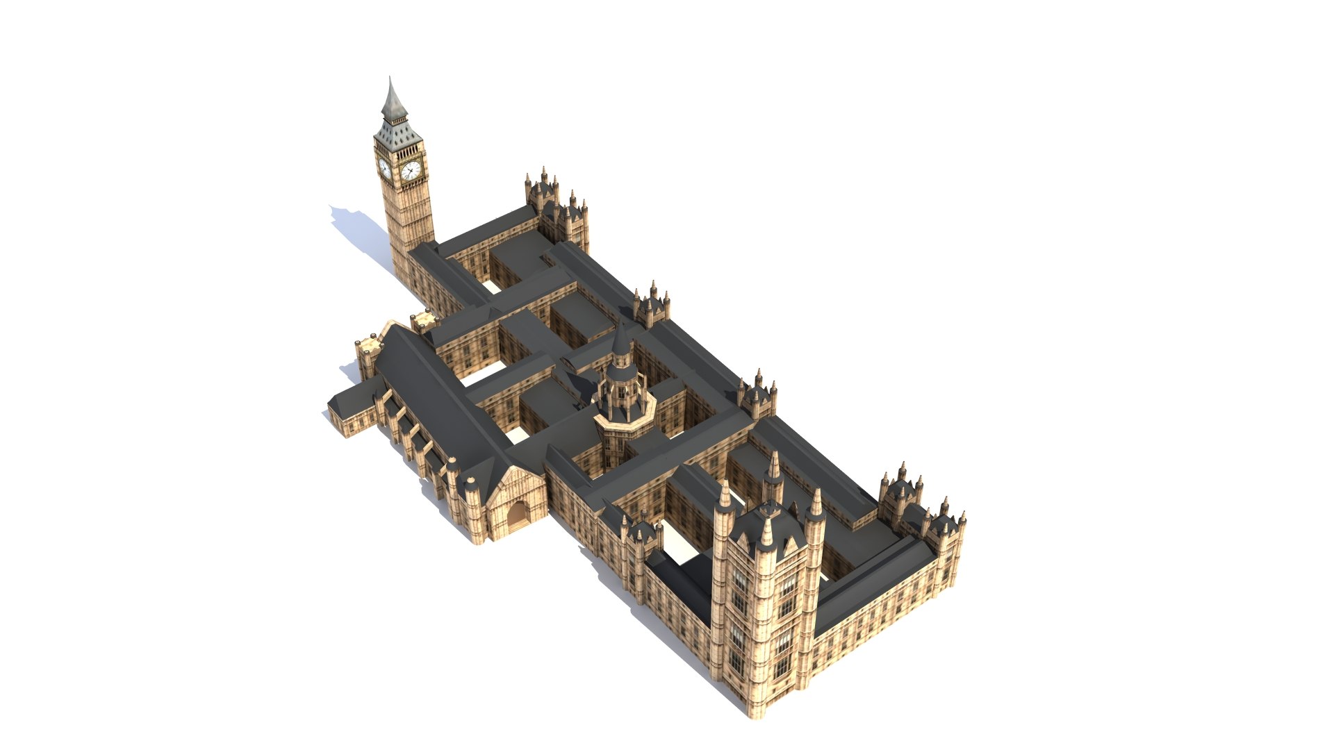 Houses Of Parliament 3D - TurboSquid 1918520