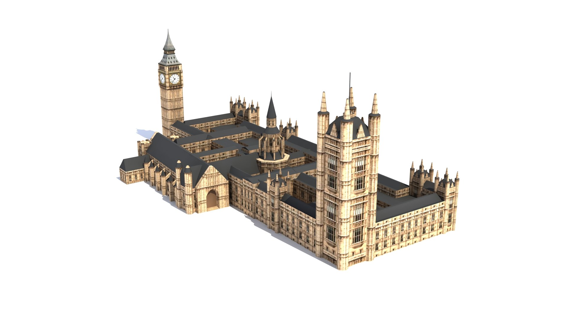 Houses Of Parliament 3D - TurboSquid 1918520