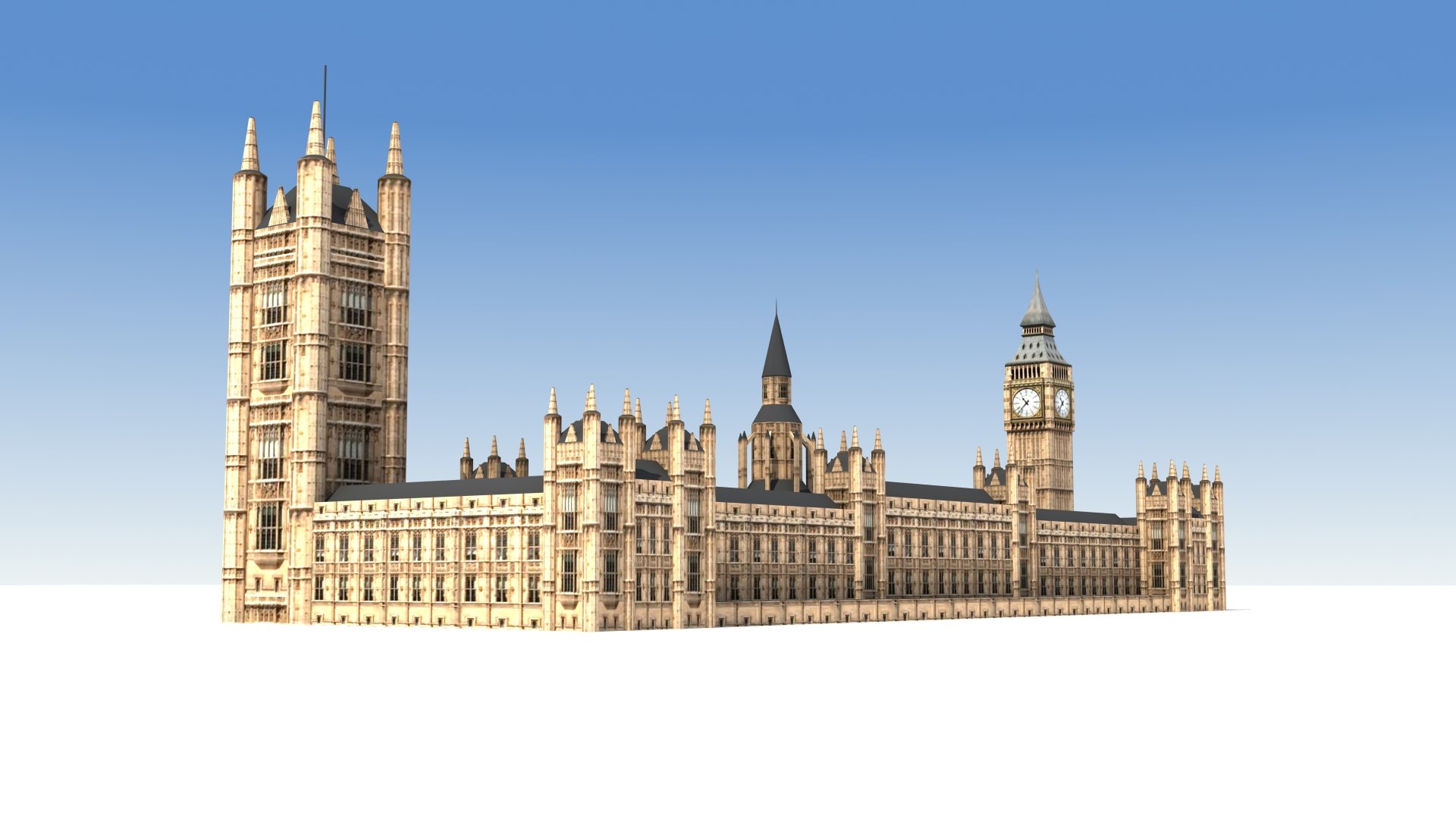 Houses Of Parliament 3D - TurboSquid 1918520