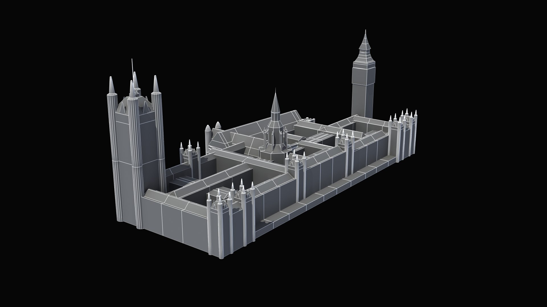Houses Of Parliament 3D - TurboSquid 1918520