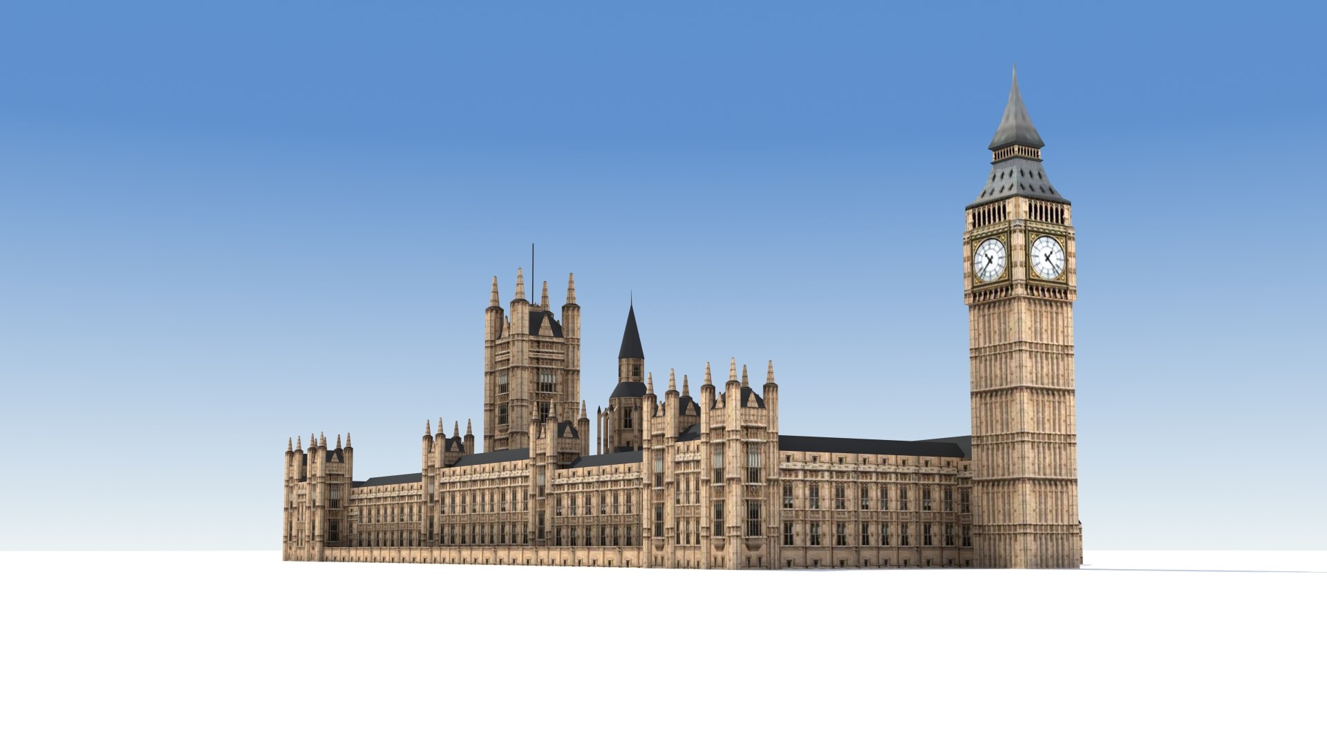 Houses Of Parliament 3D - TurboSquid 1918520