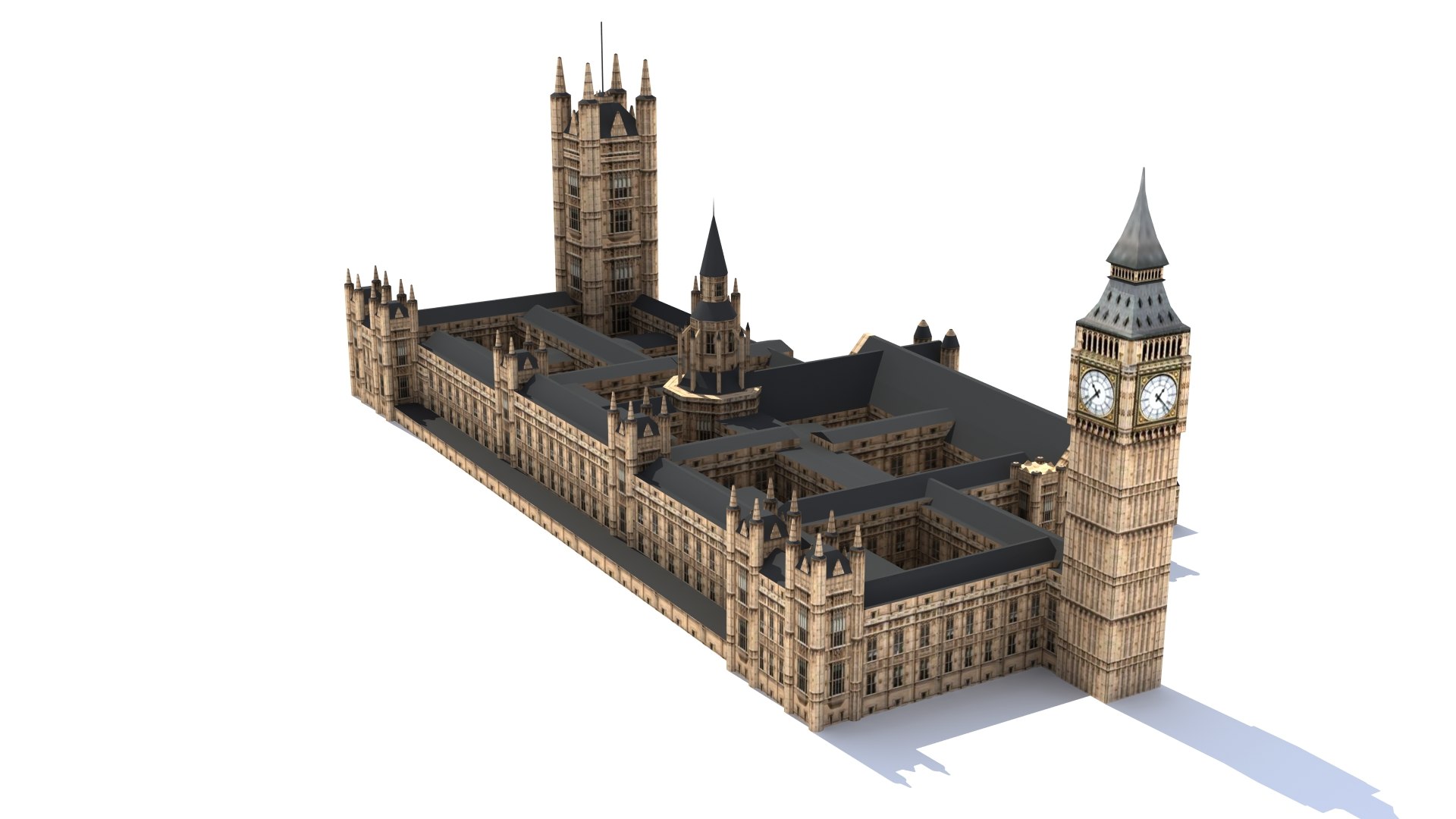 Houses Of Parliament 3D - TurboSquid 1918520