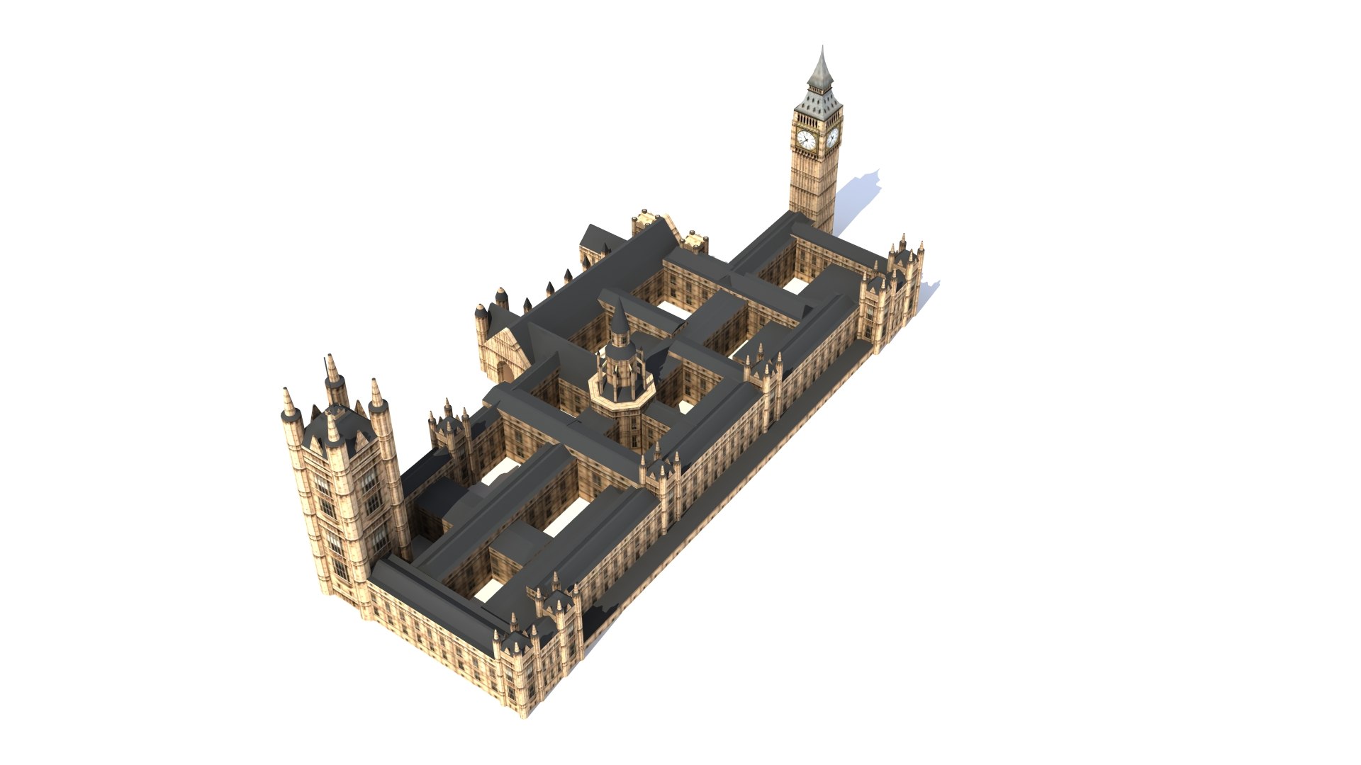 Houses Of Parliament 3D - TurboSquid 1918520