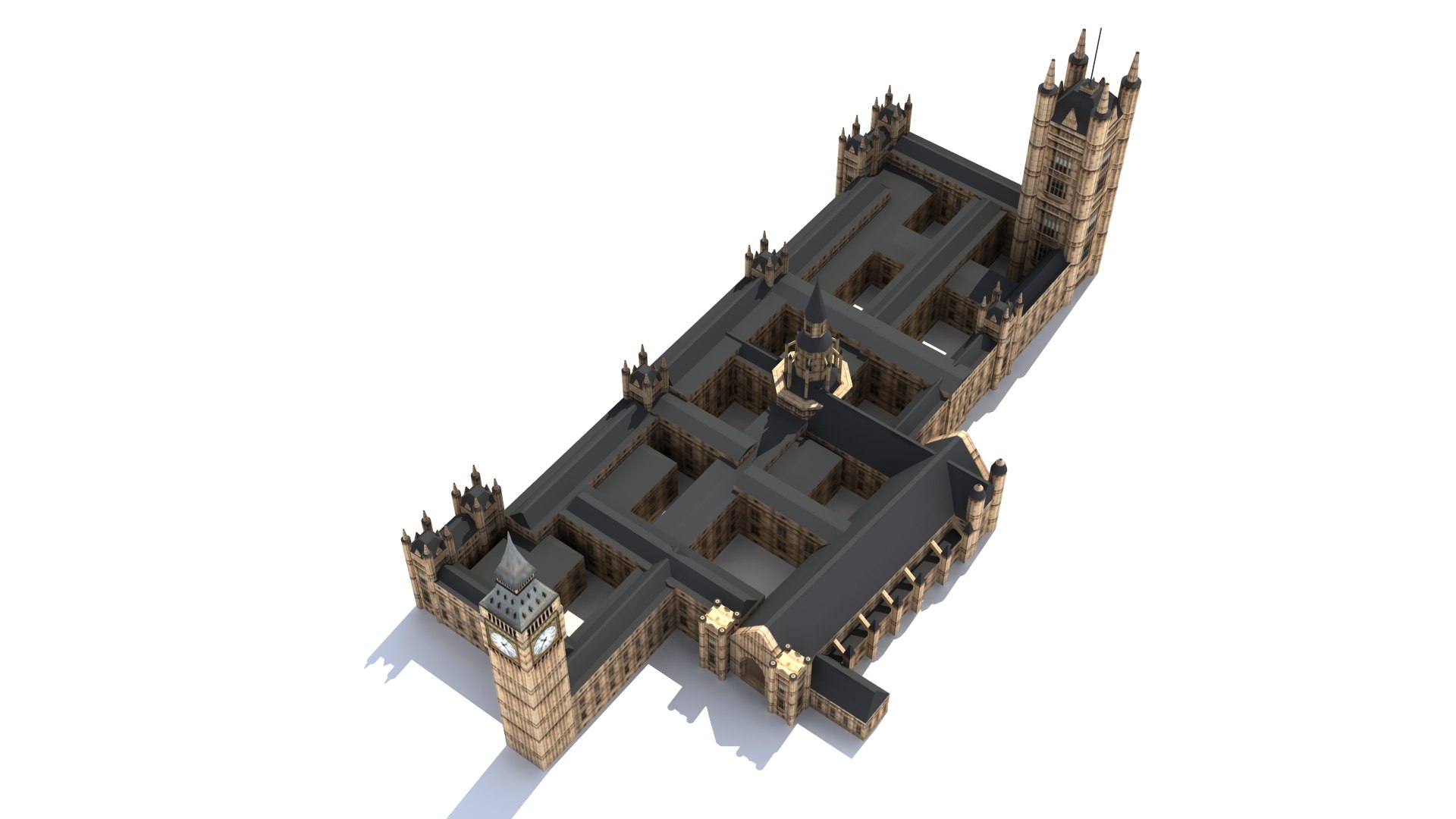 Houses Of Parliament 3D - TurboSquid 1918520