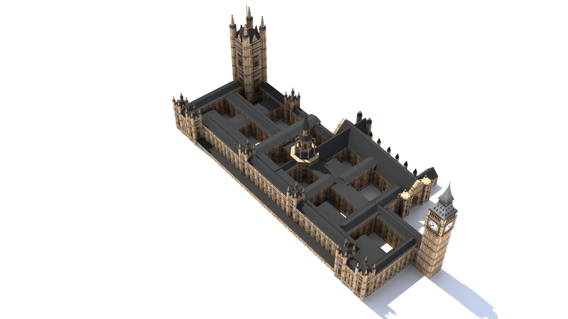 Houses Of Parliament 3D - TurboSquid 1918520