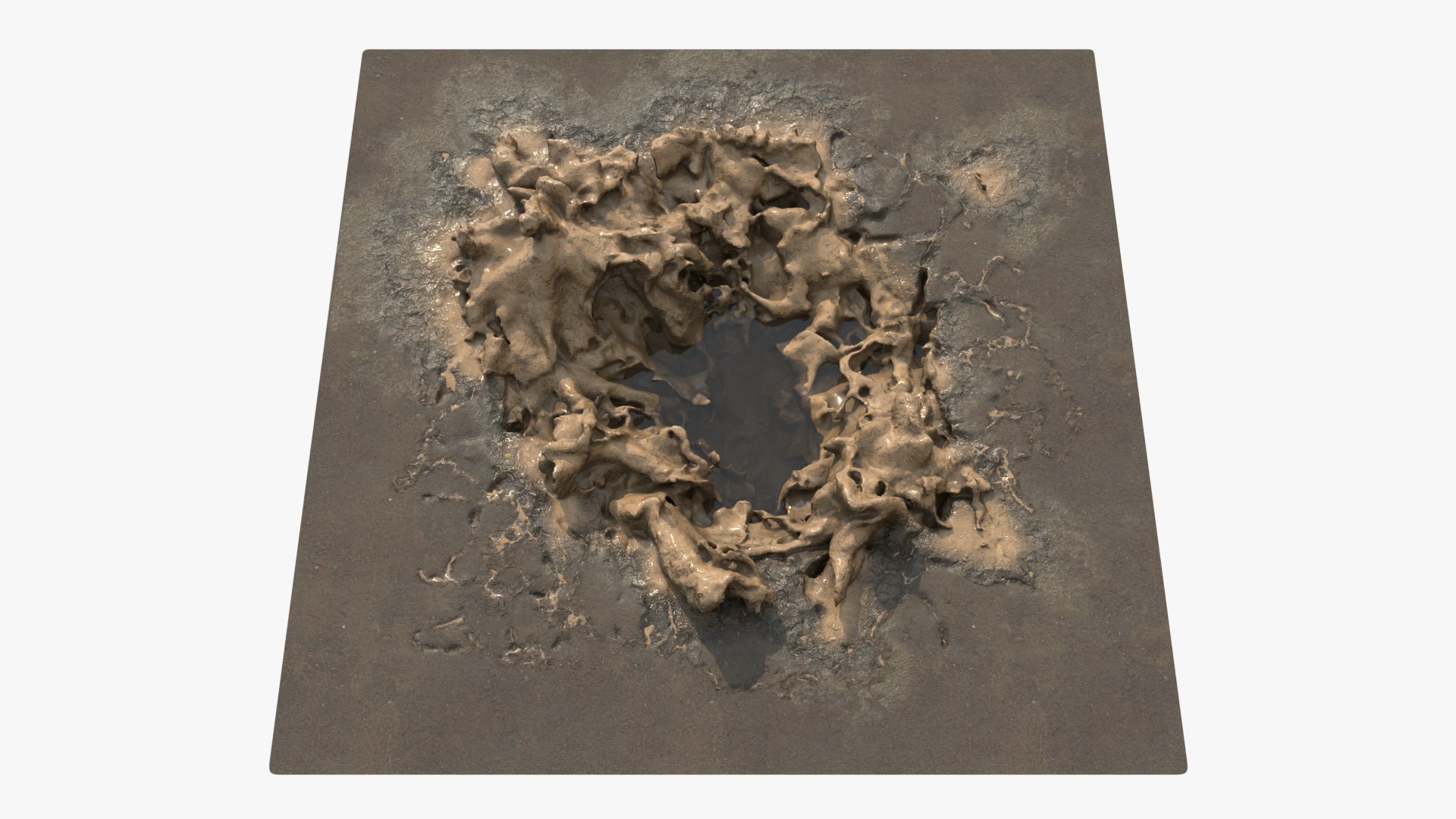 3D Mud Hole 1 Model - TurboSquid 2340495