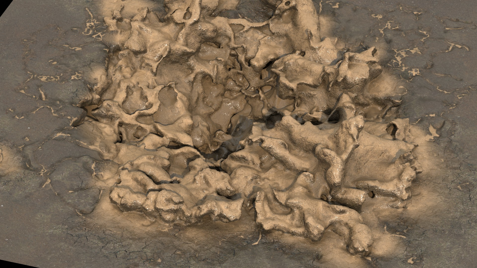 3D Mud Hole 1 Model - TurboSquid 2340495