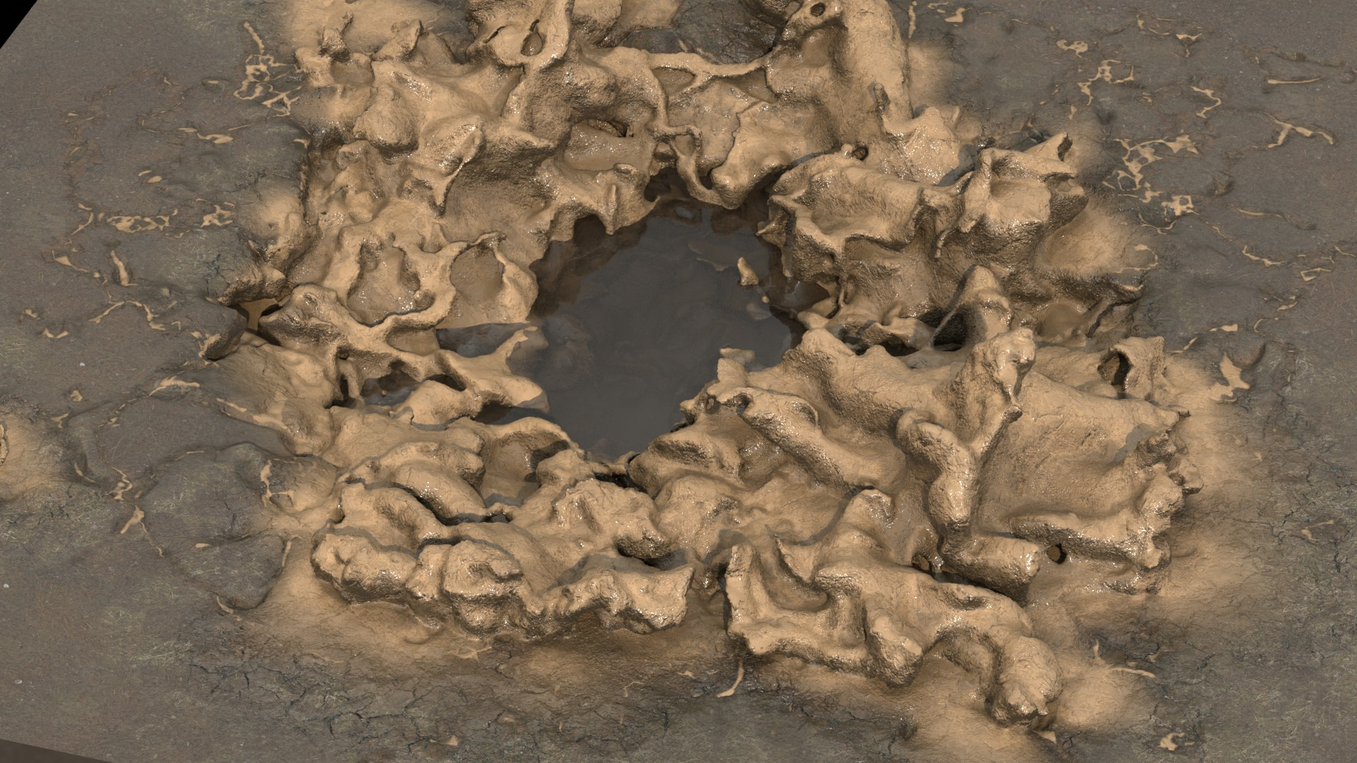 3D Mud Hole 1 Model - TurboSquid 2340495