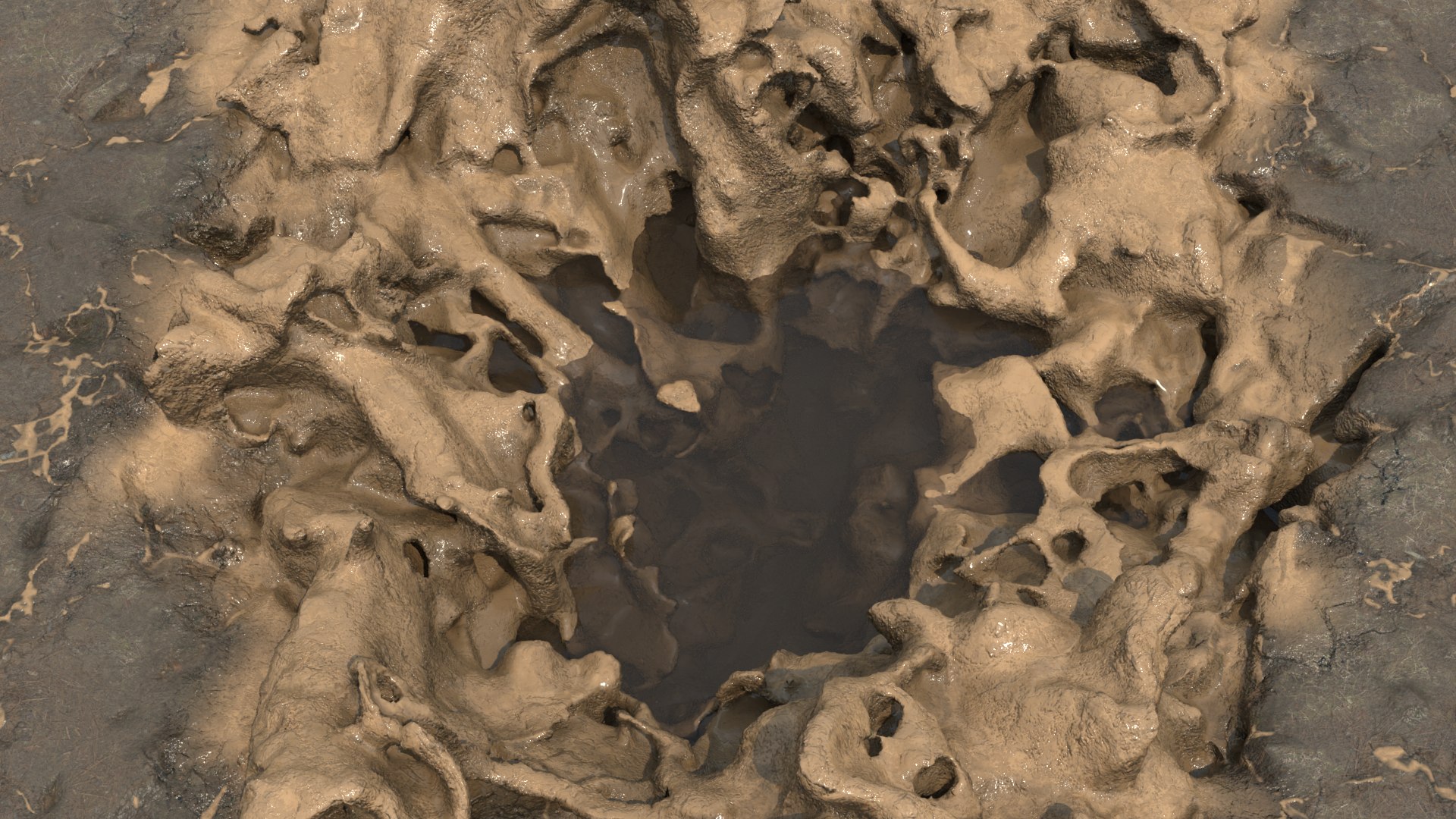 3D Mud Hole 1 Model - TurboSquid 2340495