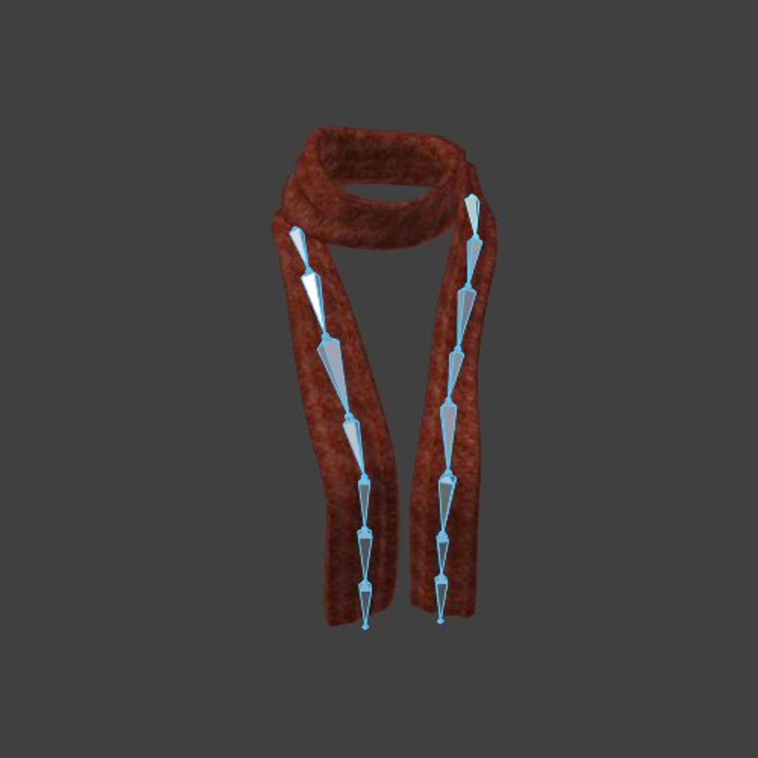 Scarf Fashion 3d Obj