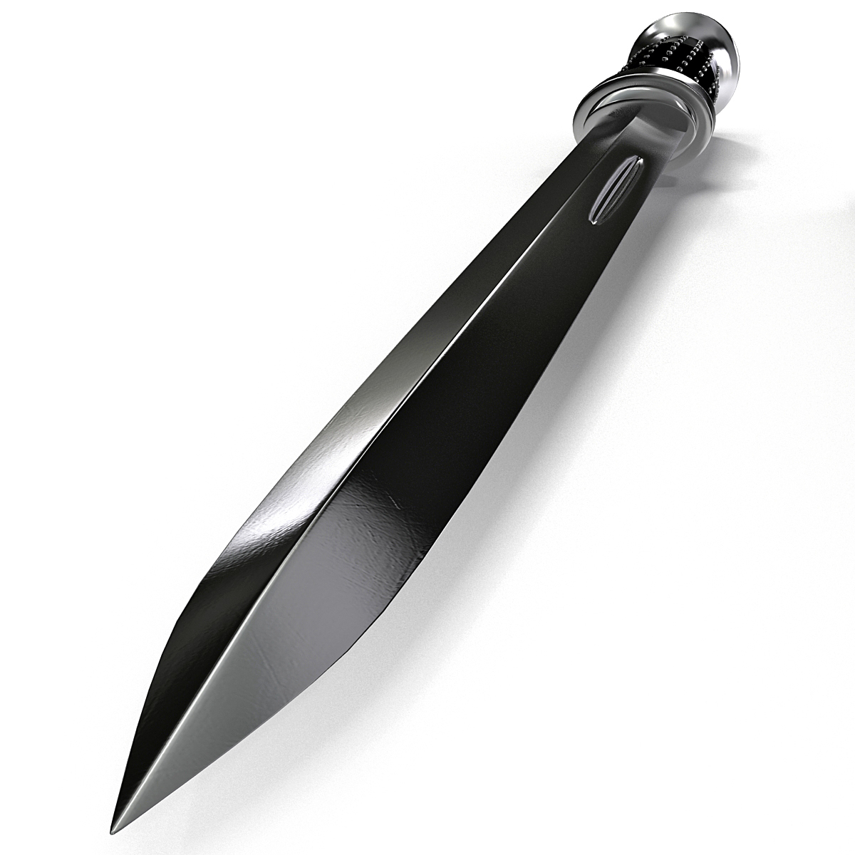 3d dirk knife set model